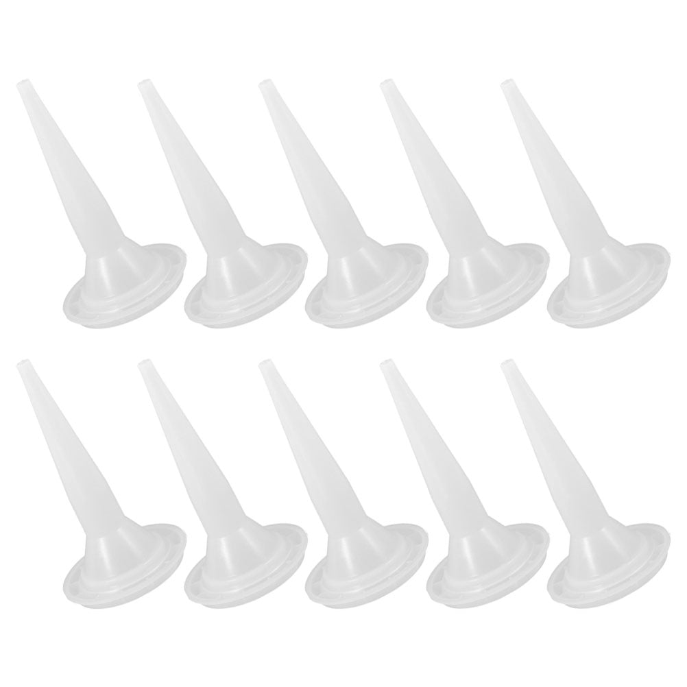 10 Pcs Nozzle Hose Adhesive Dispensing Nozzles Flexible Caulking ...
