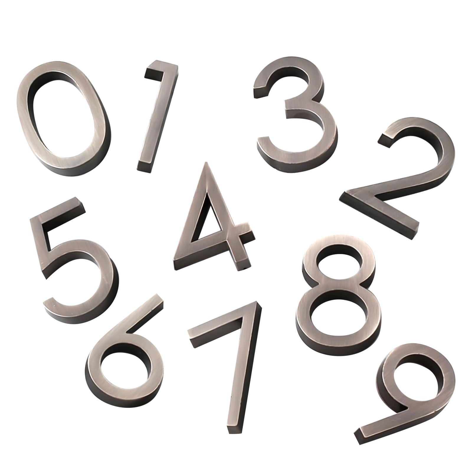 10 Pcs Number Address Numbers for Labels Office - Walmart.com