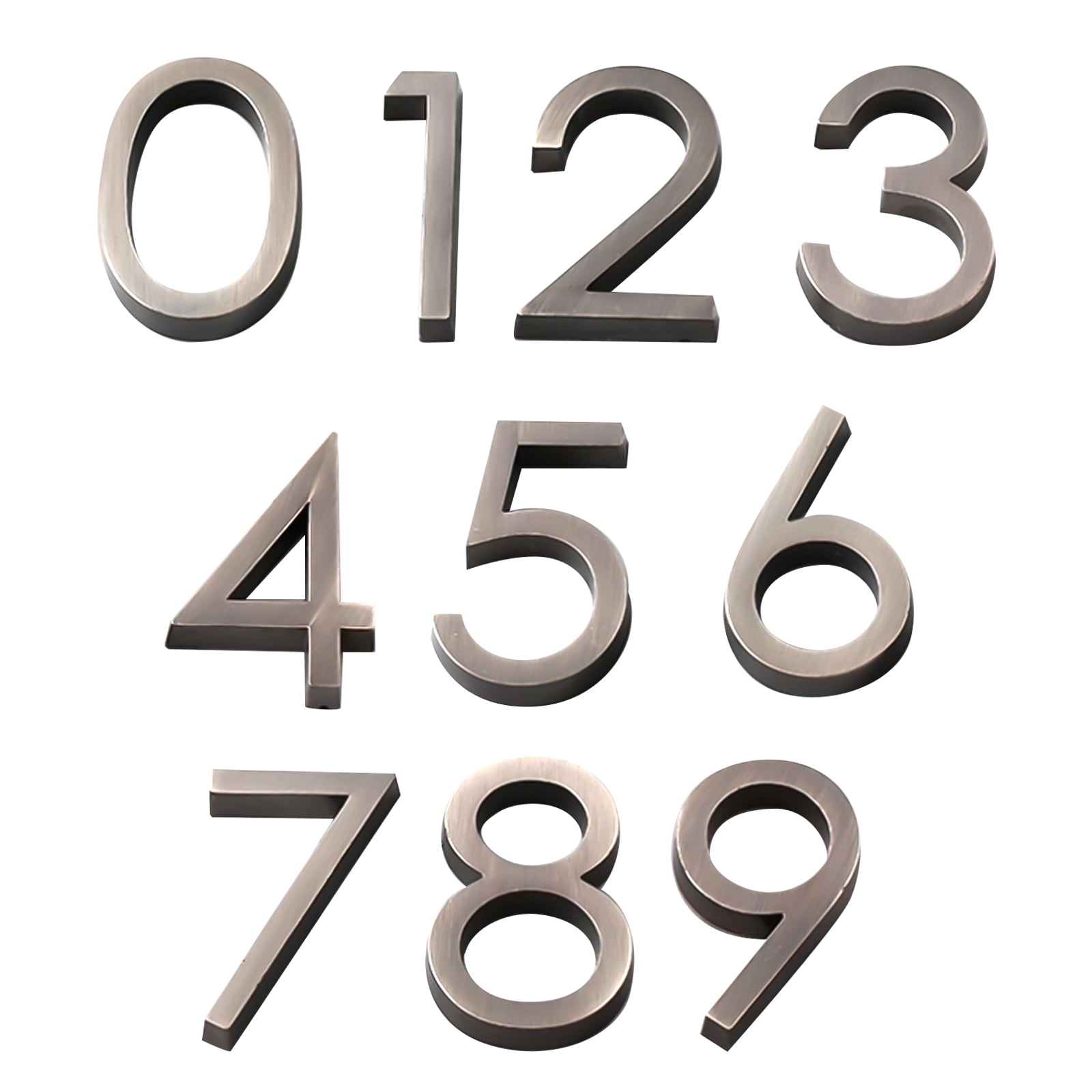 WRISTBIQUE Dormitory Door Number Industrial Style 10Pcs 2.4x1.6in ...