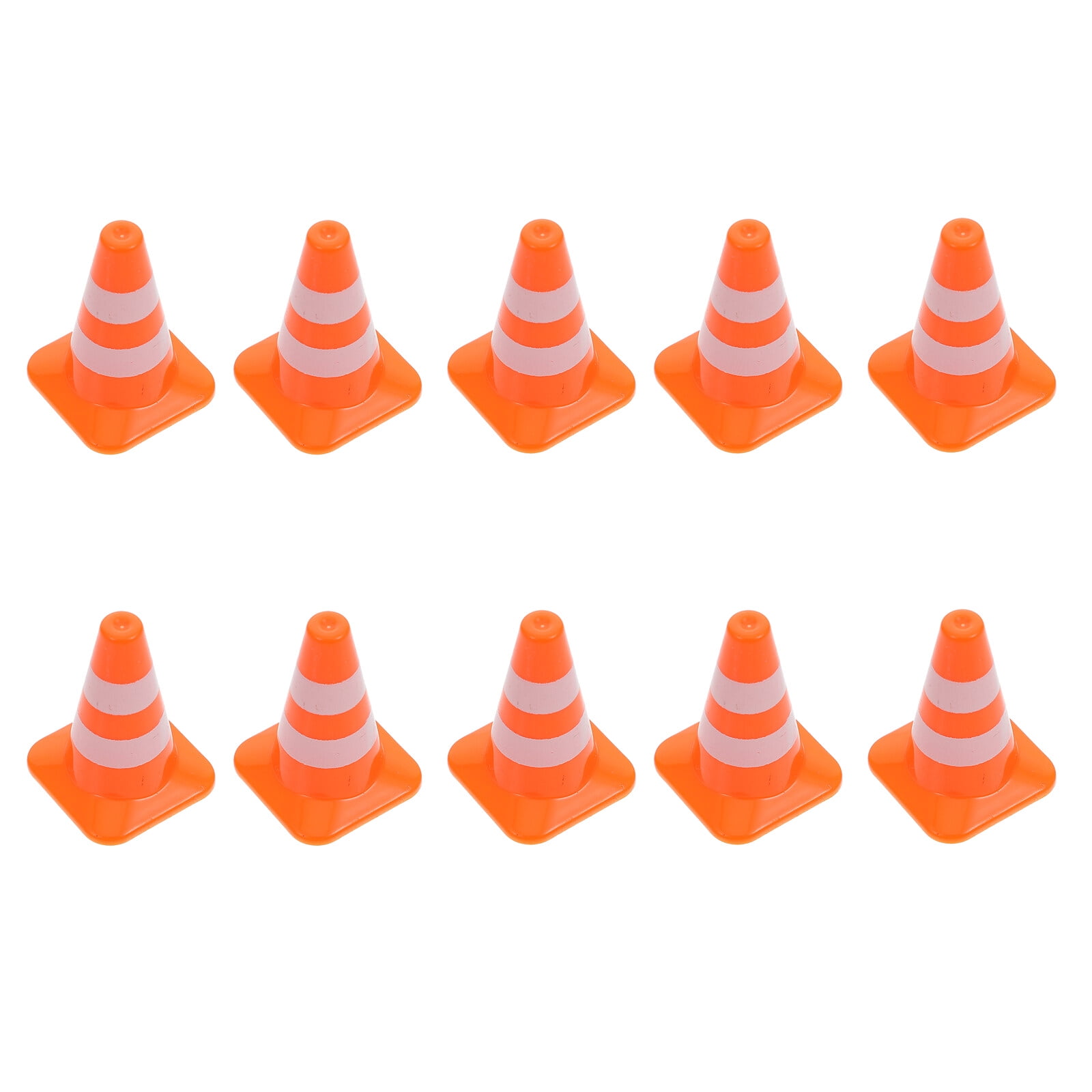 10 Pcs Obvious Traffic Signs Road Cones Sport Bean Bags Kids Throwing ...