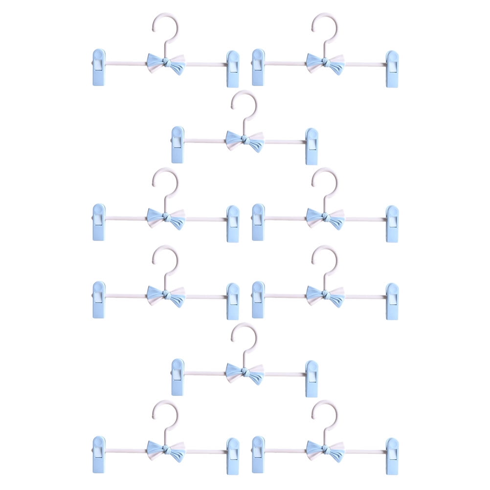 10 Pcs Organizers Non-slip Hanger Short Skirt Hangers - Walmart.com