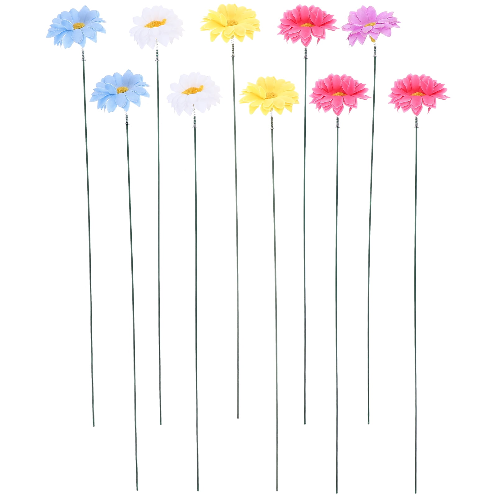 10 Pcs Ornaments Outdoor Activities Gardening Stake Decor Small Garden ...
