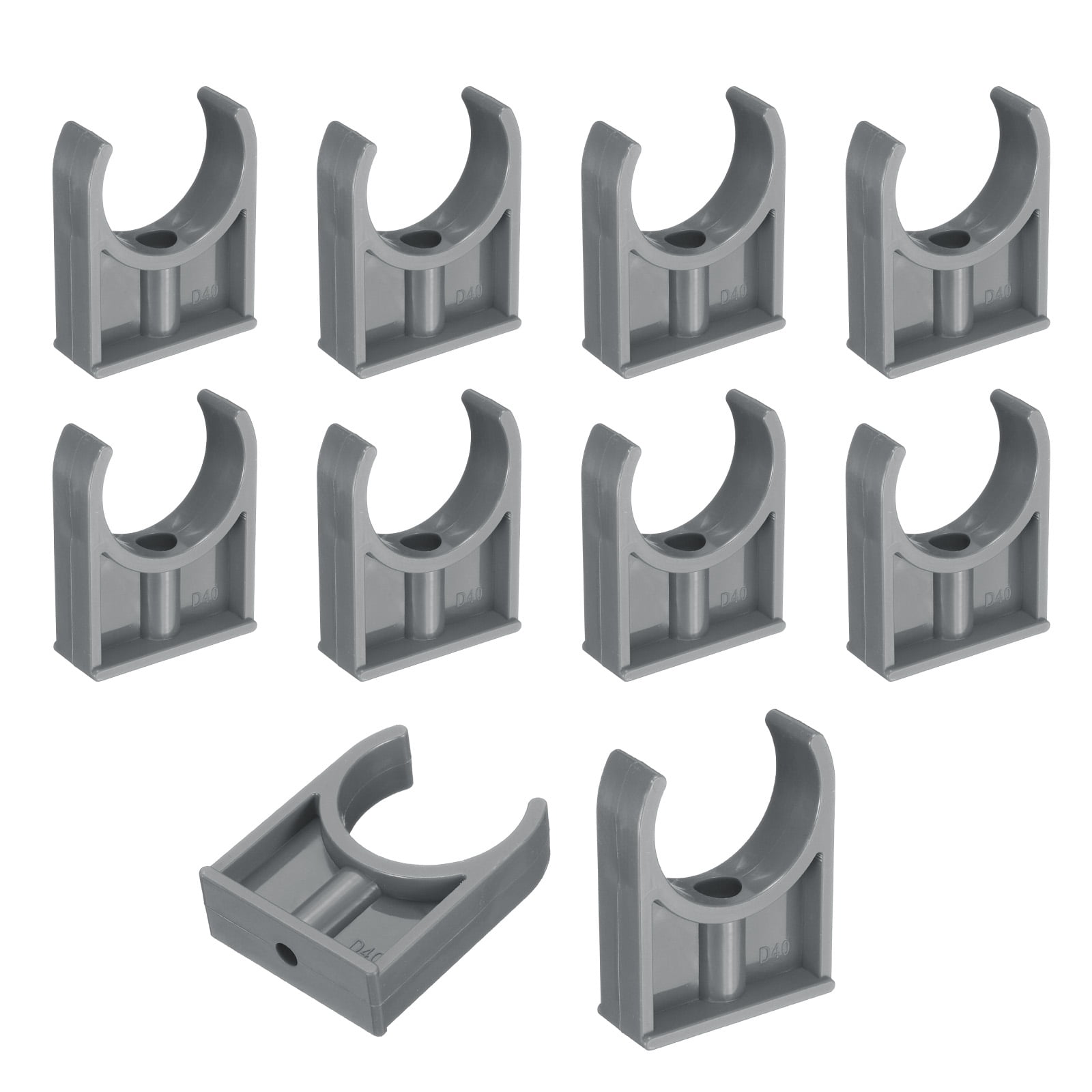 10Pcs Water Pipe Clamps Clips, U-Shaped Water Pipe Buckles Pipe Tubing ...