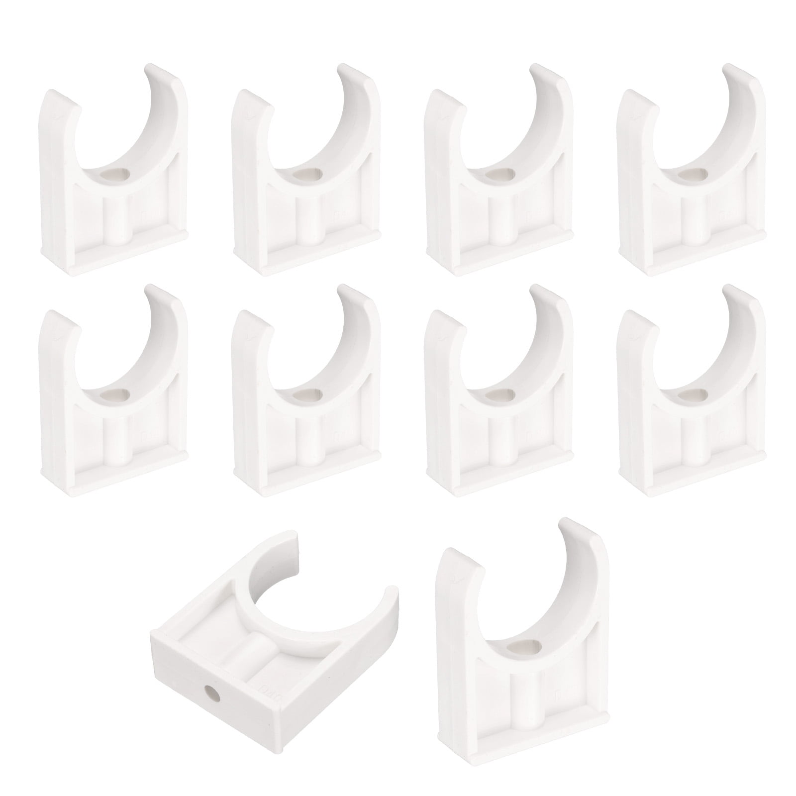 10 Pcs PVC Water Pipe Clamps Clips, U-Shaped Water Pipe Buckles Pipe ...