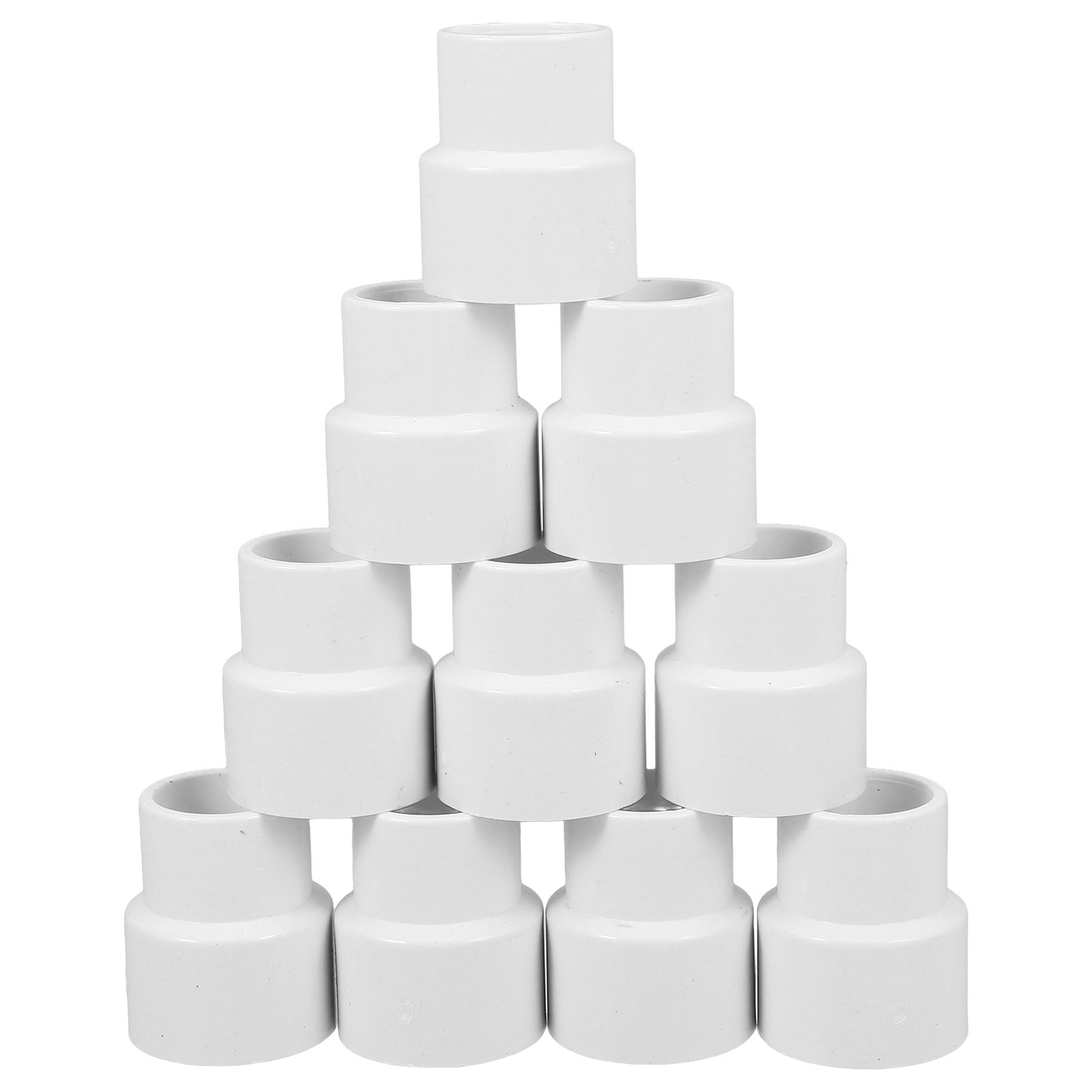 10 Pcs PVC Water Supply Accessories Air Outlet Vent Pipe Connector ...