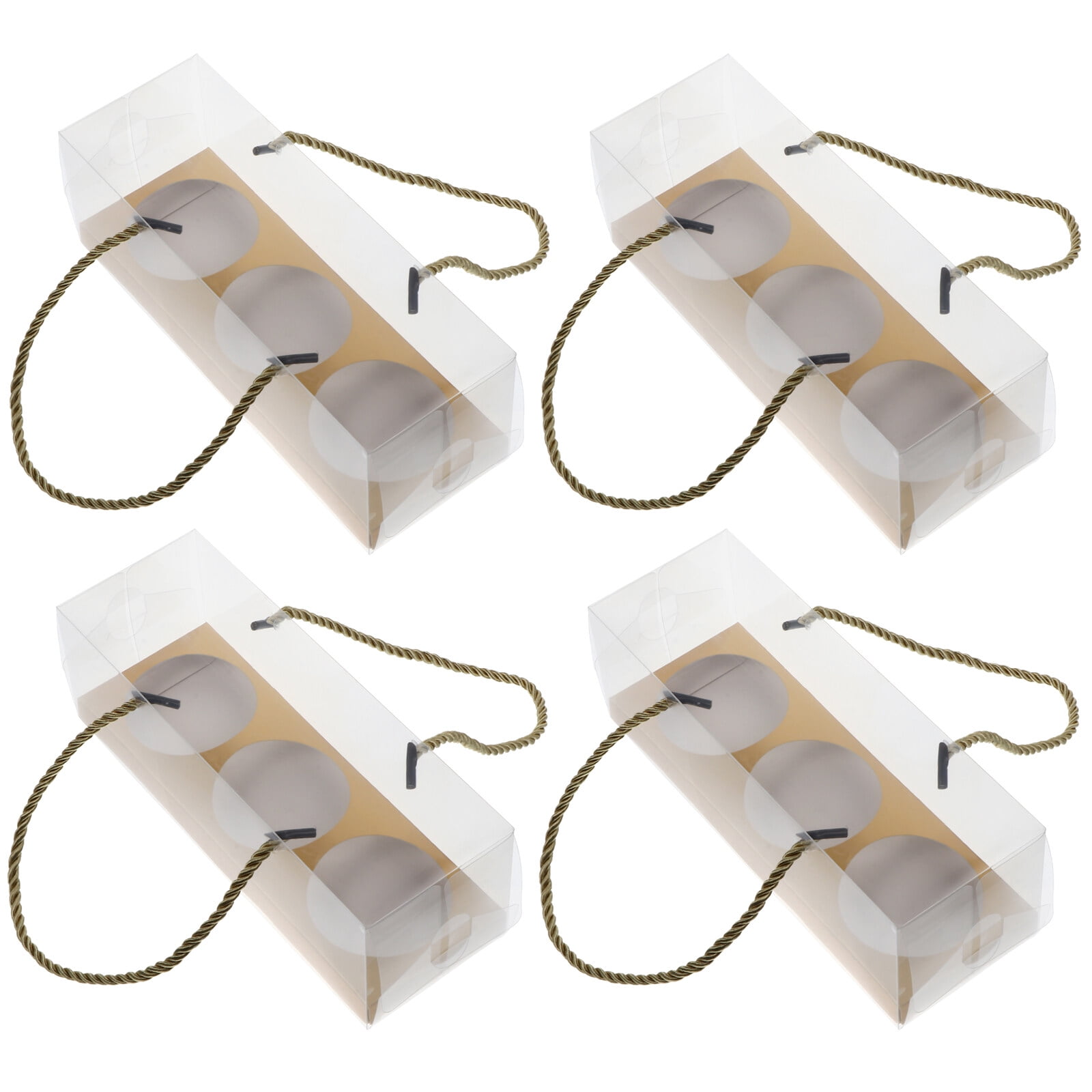 10 Pcs Packing Box Cake Boxes Treat Boxes Cookie Box Disposable Food ...