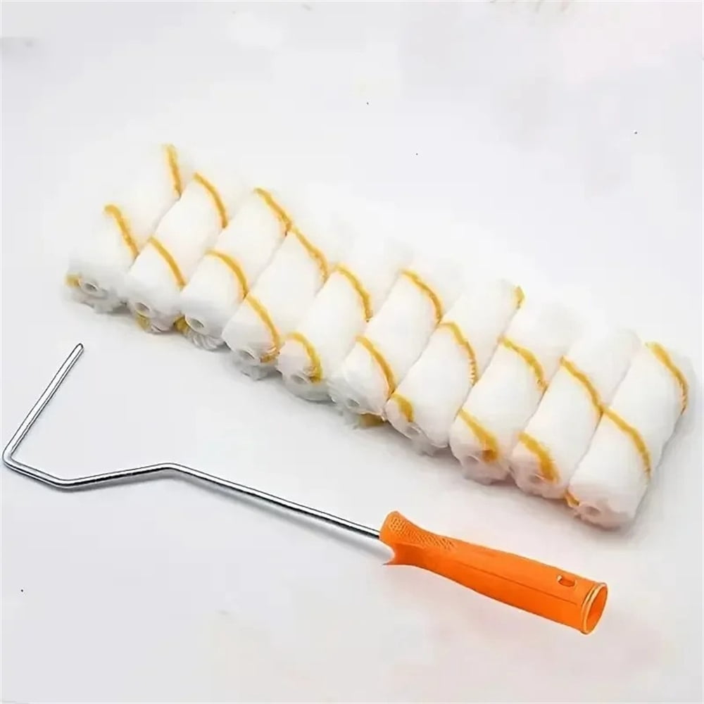 10 Pcs Paint Roller Brush Kit, Small Roller Frame Set for Wall Painting ...