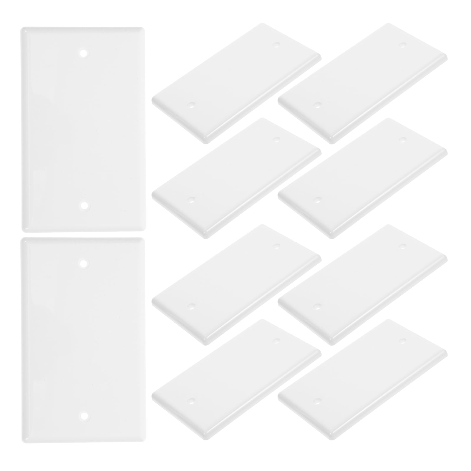 10 Pcs Panel Cover Plug Cover Plate Wall Plate Electrical Outlet Cover ...