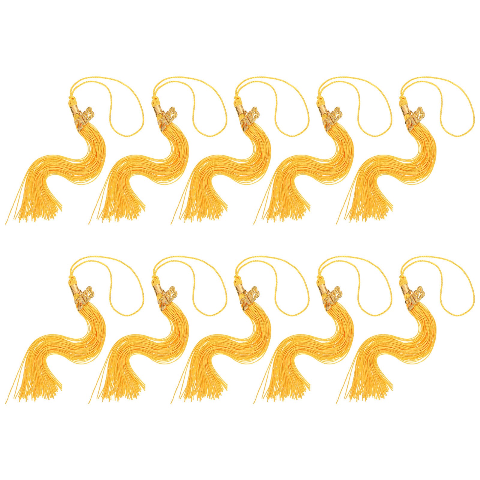 10 Pcs Paper Graduation Caps Doctor Hat Tassel Year Labels for Hats ...