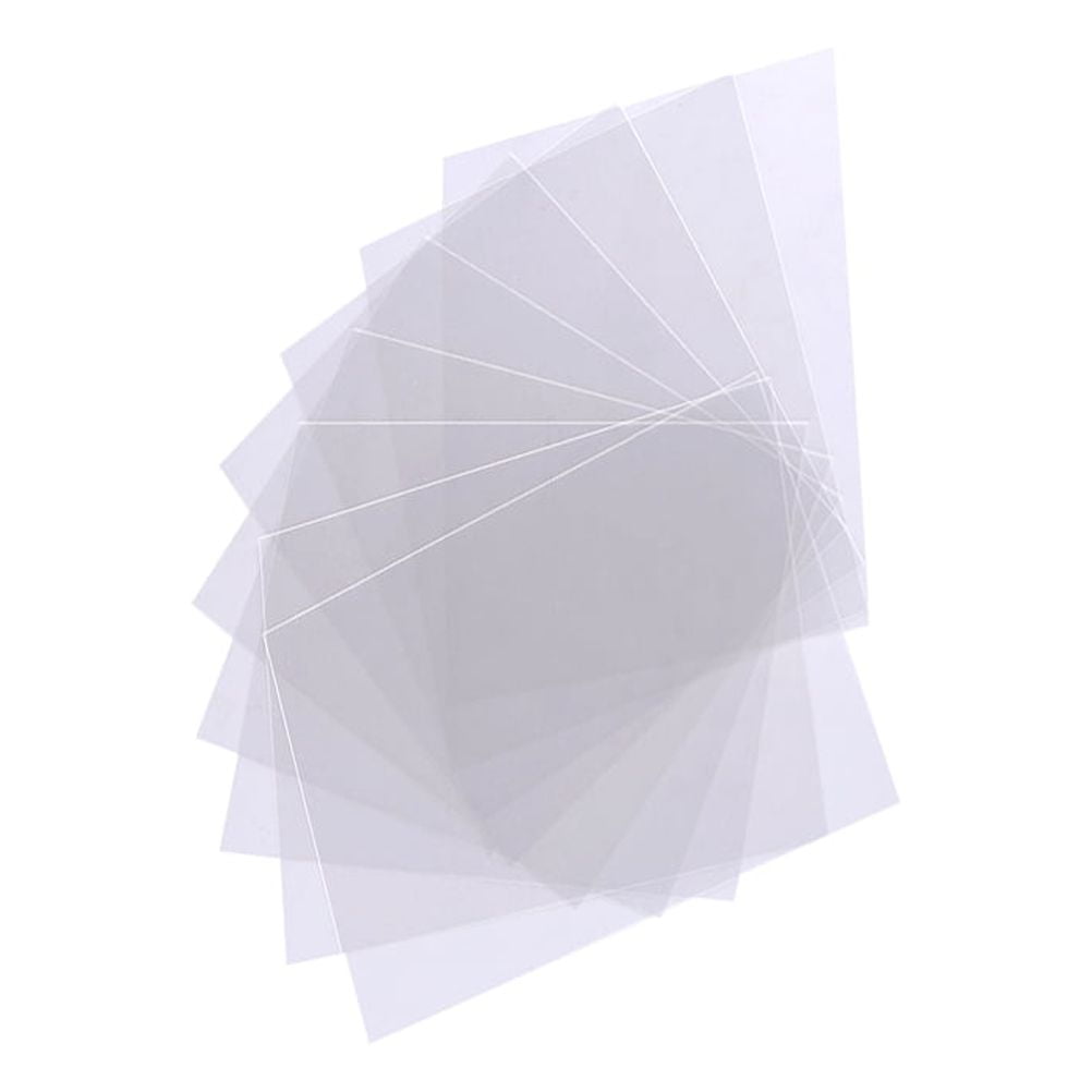 10 Pcs Paper Light Diffuser Heat Shrink Wrap Table Cloths Rectangular ...