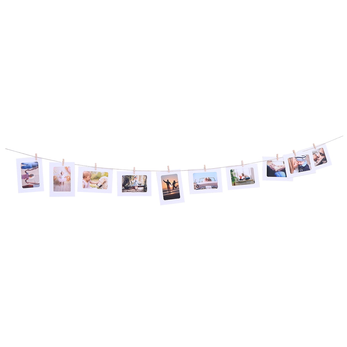 10 Pcs Paper Picture Frame Craft Photo Frames Wall Hanging Decor ...