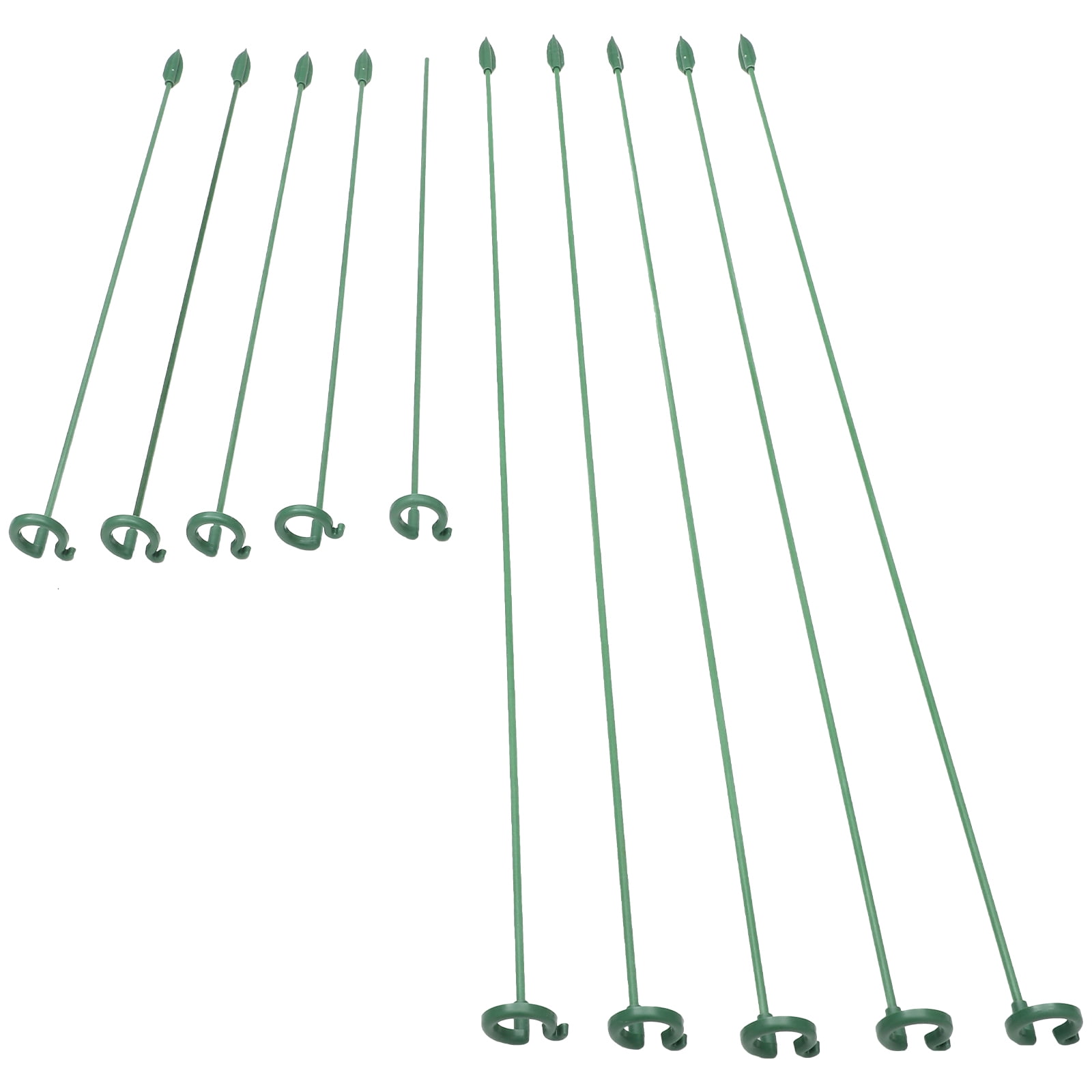 unbranded 10pcs Butterflies Orchid Iron Support Potted Flower Stand ...