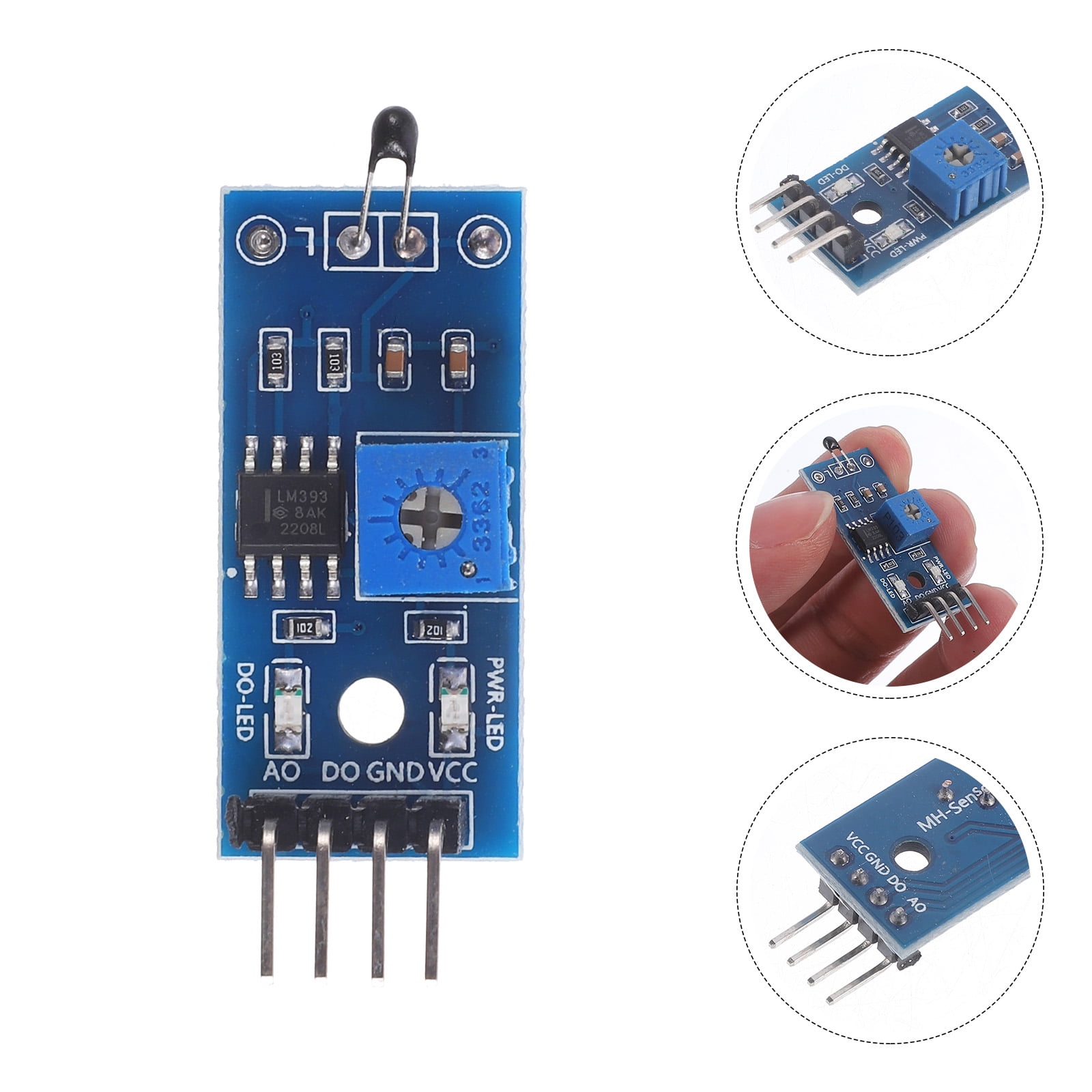 10 Pcs Photosensitive Sensor Modules Light Dependent Resistor Sensor ...
