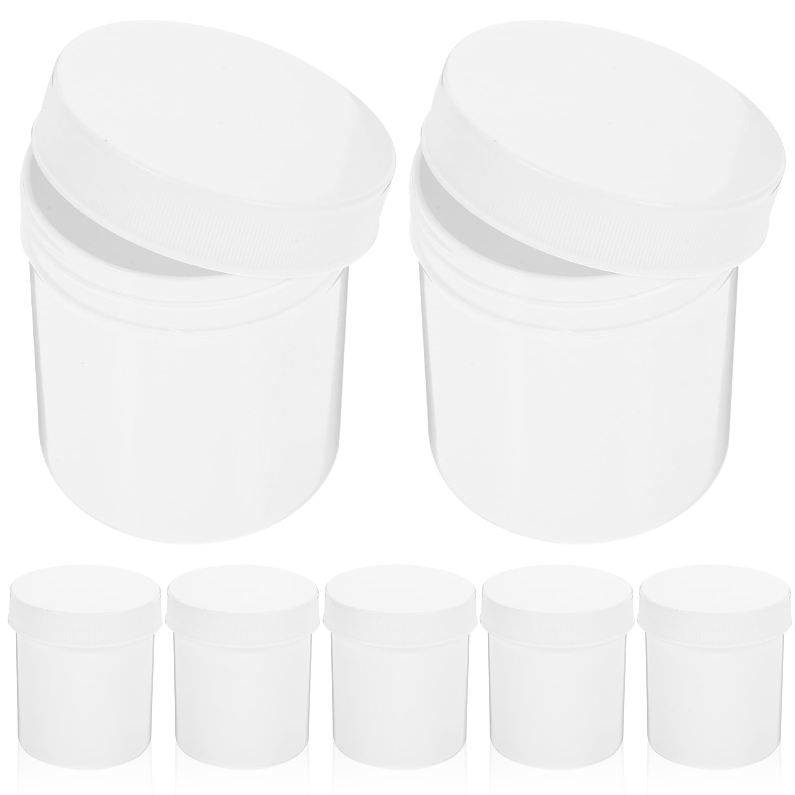 10 Pcs Pill Bottle Storage Box Container Pill Bottles with Cap Small ...