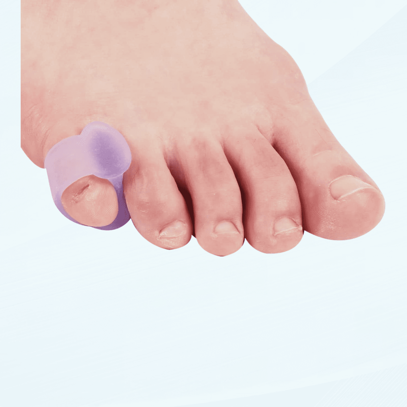 10 Pcs Pinky Toe Splint, Gel Toe Separators, Little Toe Straightener ...