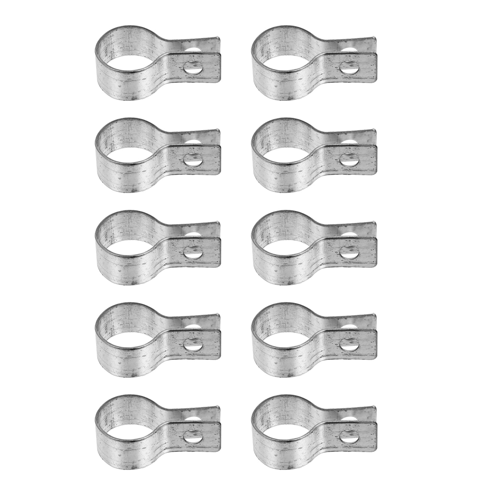 MIPCASE Tension Bands for Gate Silver Stainless Steel 10pcs 2.2*1.2*0 ...