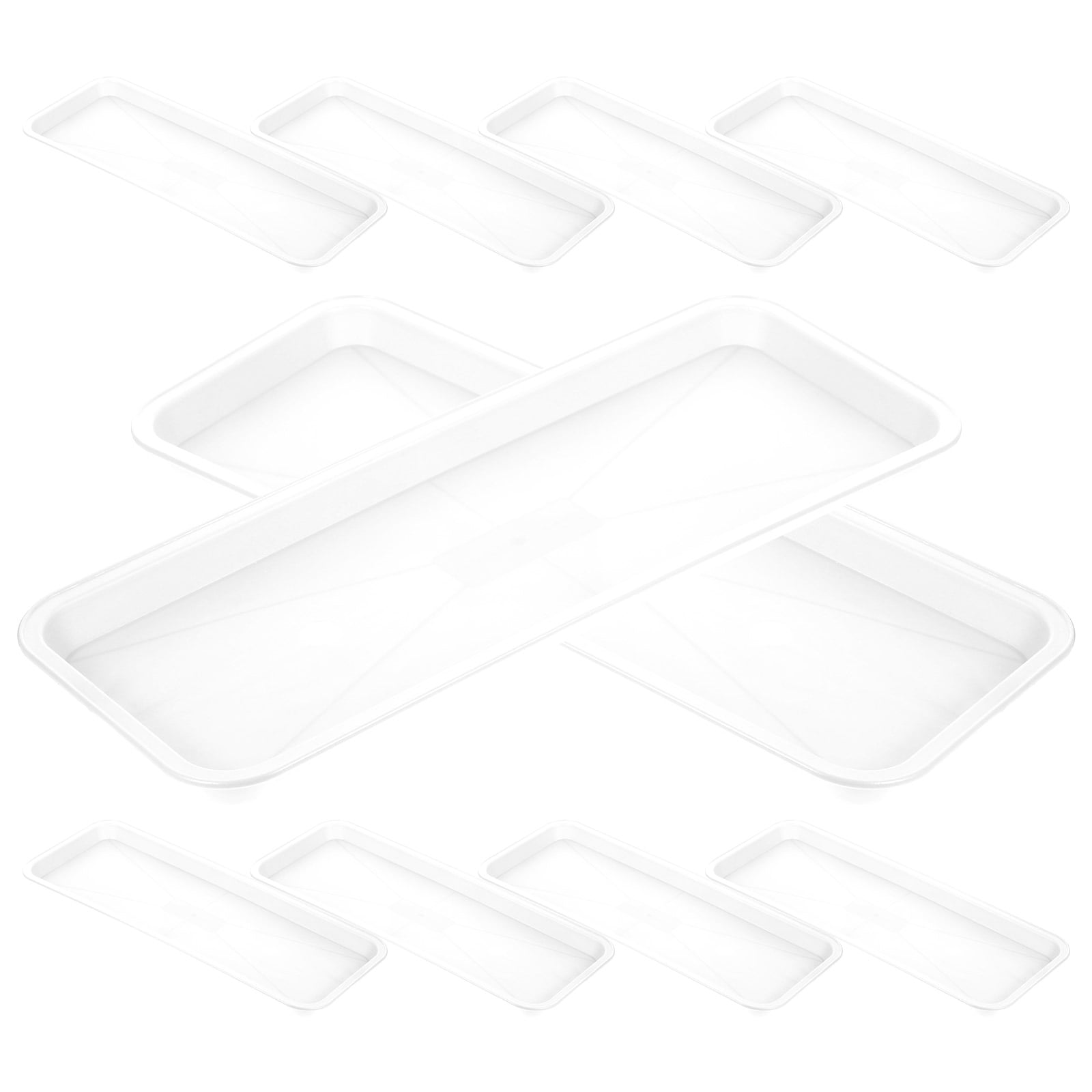 10 Pcs Plant Drip Tray Flower Pots Catch Water Drain Plastic Saucer ...