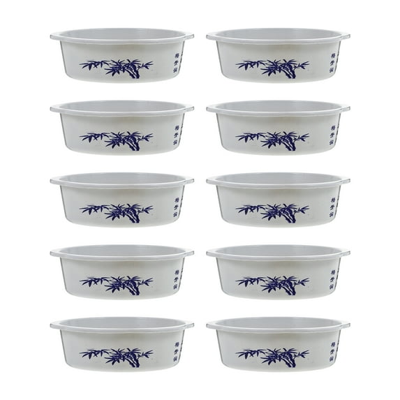 Worgeous 10pcs Plastic Hydroponic Planting Basin Water Lily Narcissus ...