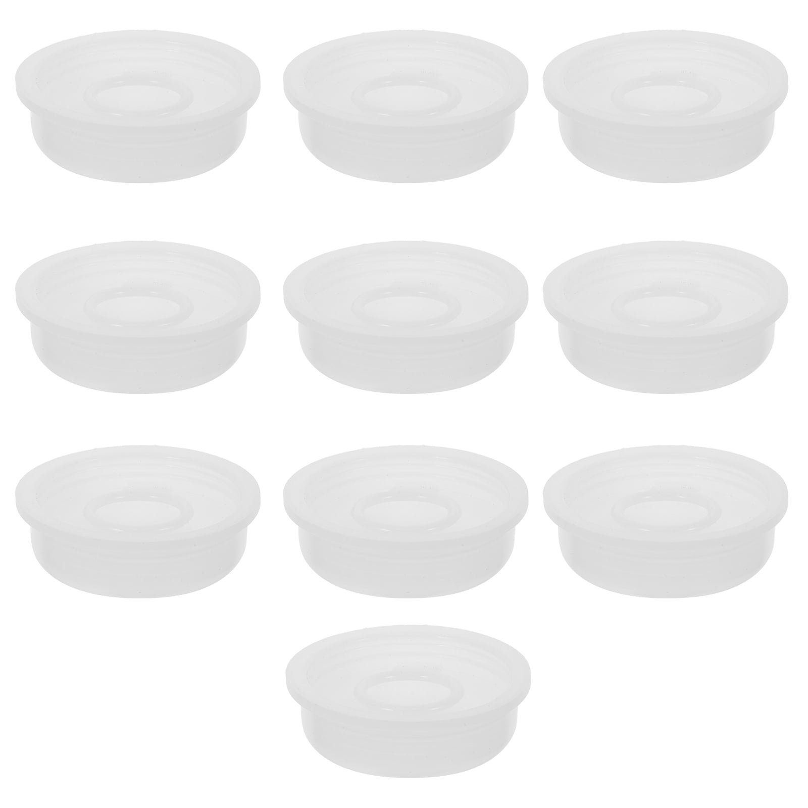 10 Pcs Plastic Barrel with Lid Hole Plug Wrench Waterproof Protector ...
