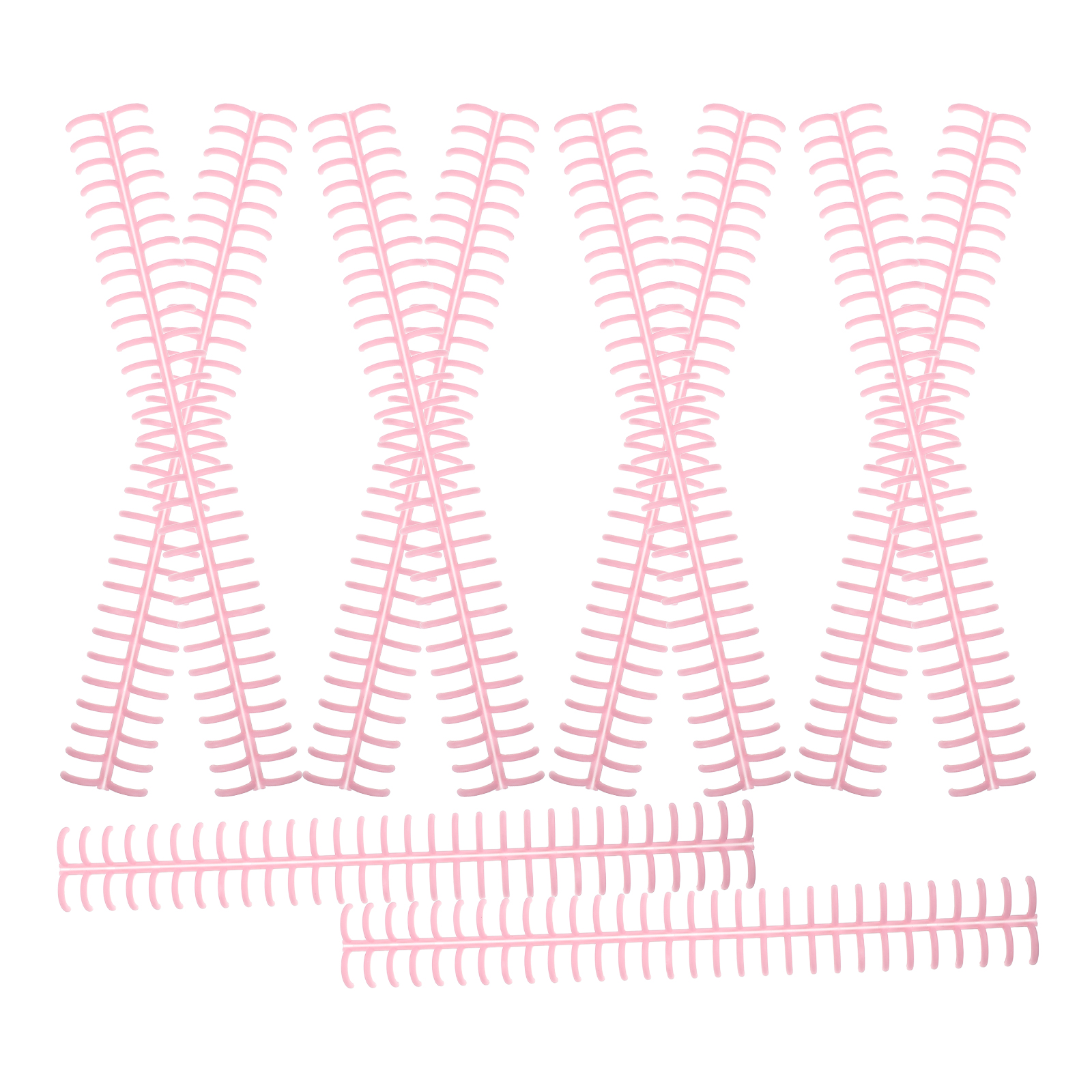 10 Pcs Plastic Binding Spines Spiral Coils Chopping Board Adjustable ...