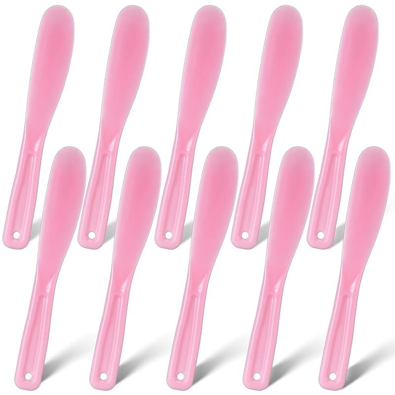 10 Pcs Plastic Cosmetic Spatula Jelly Mask Skincare Lotion Disposable ...