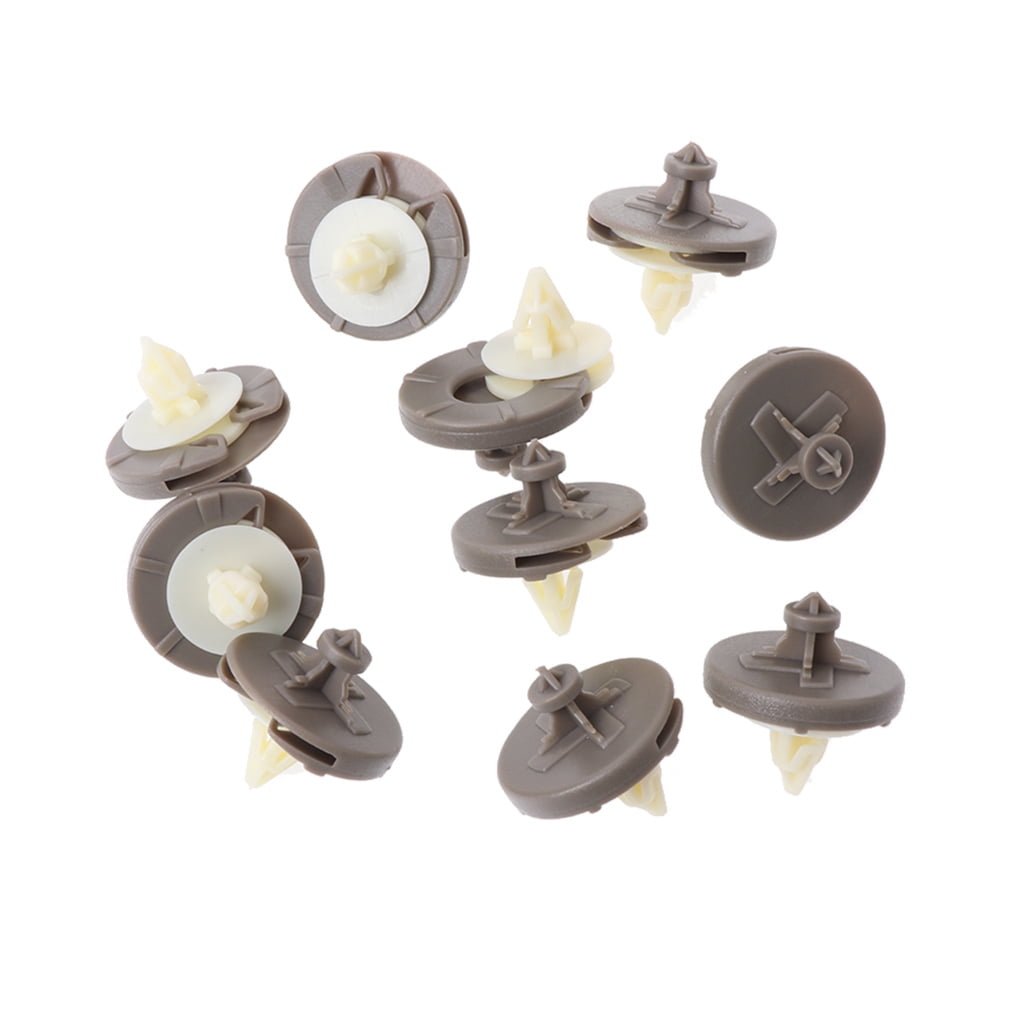 10 Pcs Plastic Door Card Clips For Trim Clips For Door Panel - Walmart.com