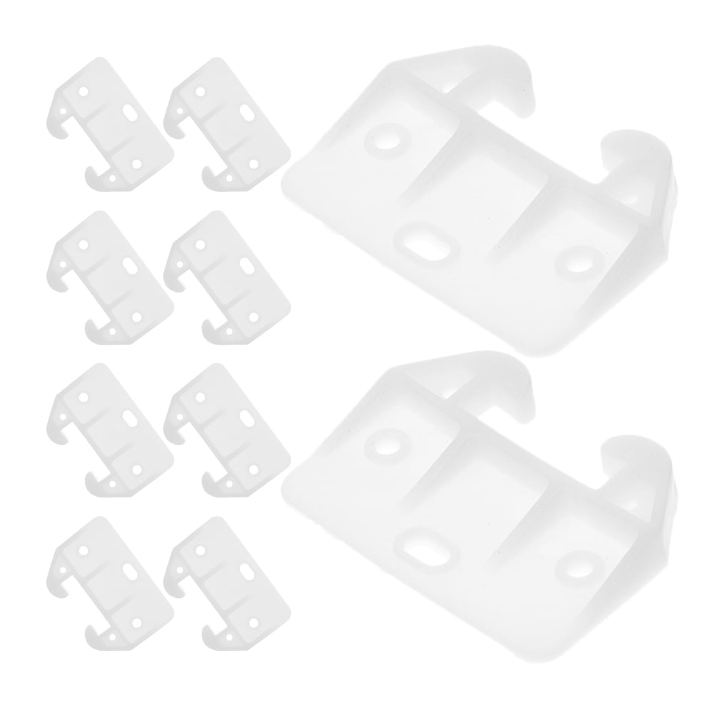 10 Pcs Plastic Drawer Guides Non-slipping Stops Bumpers for Cabinets ...
