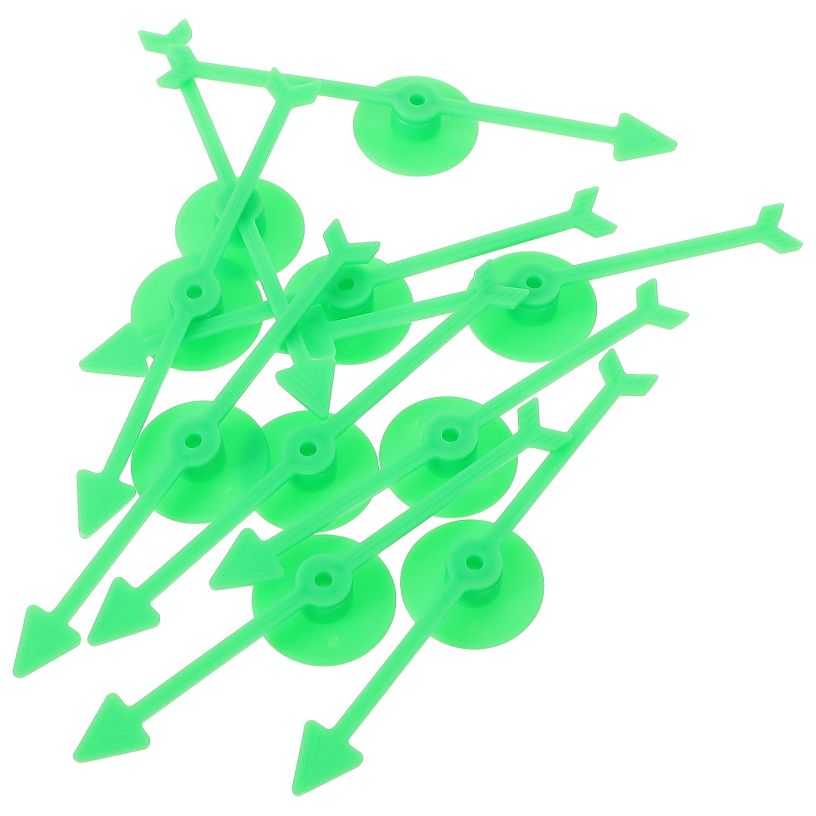 10 Pcs Plastic Game Arrow Rotation DIY Board Games Fidget Ring Cup ...