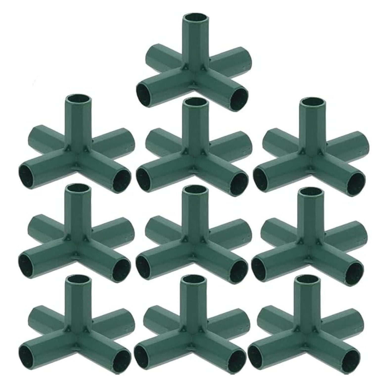 10 Pcs Plastic Greenhouse Frame Connector, 16mm Heavy Duty Stable ...