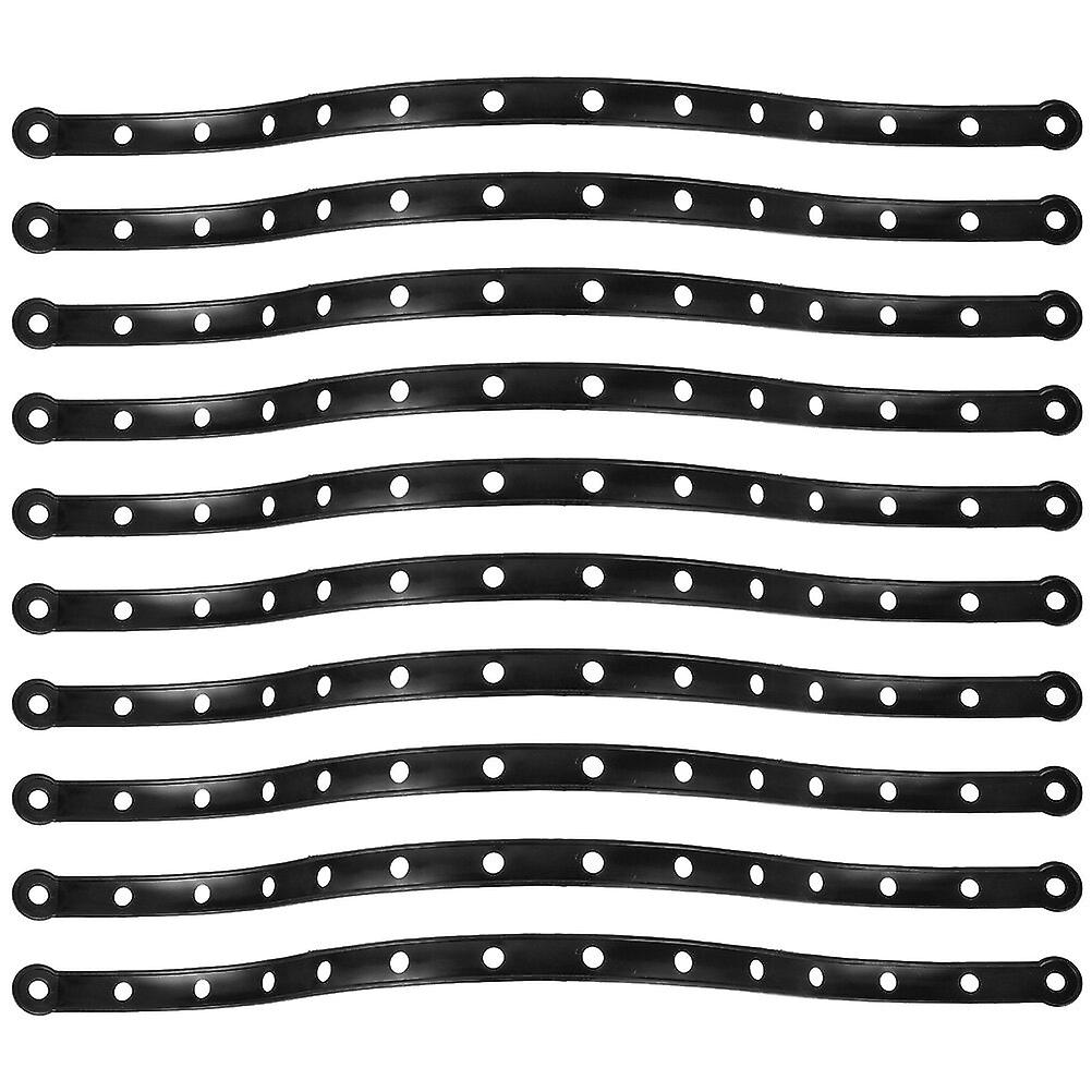 10 Pcs Plastic Hanger Display Strips Hanger Connecting Strips Clothes ...