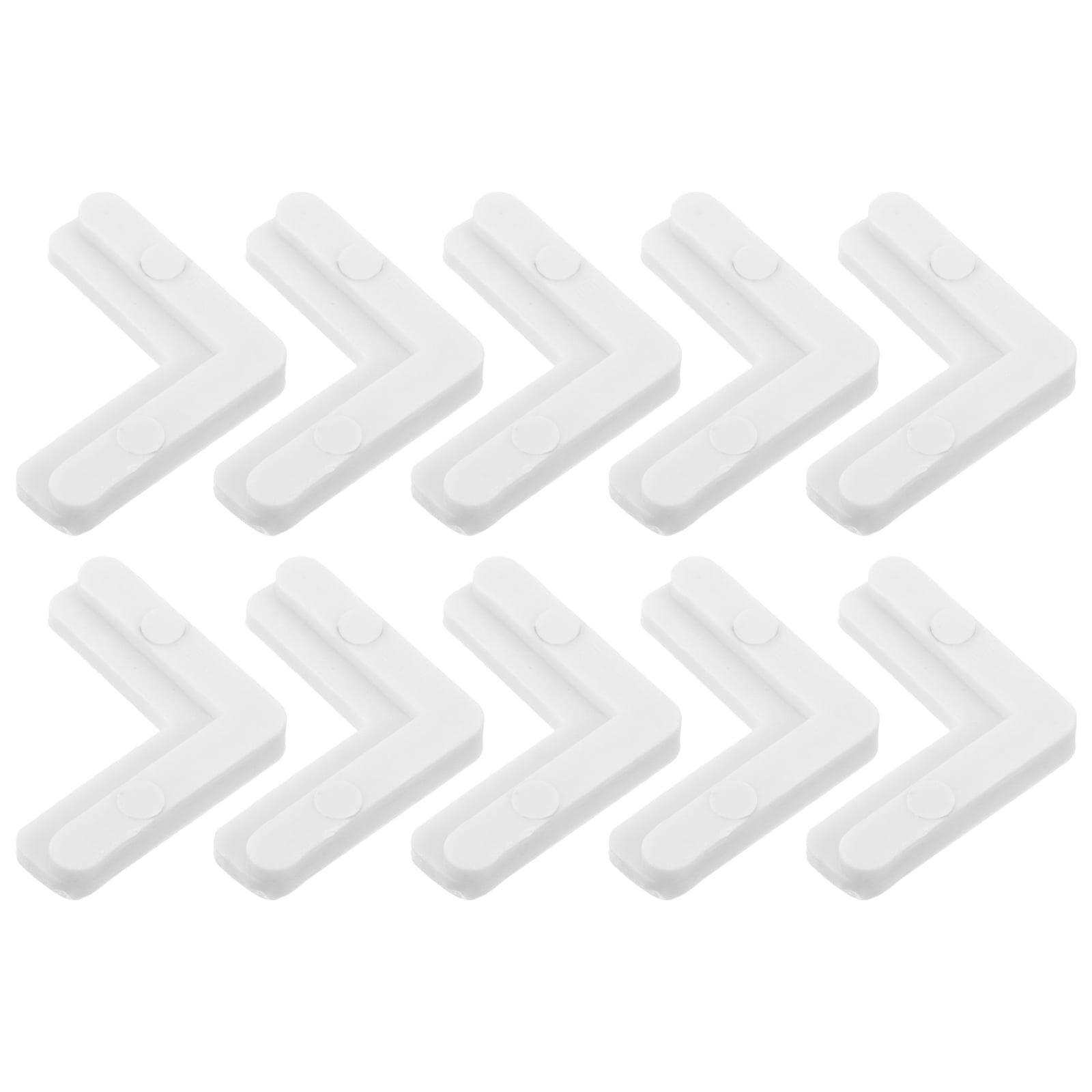 10 Pcs Plastic Joint Fasteners Window Screen Frame Corners Angle ...