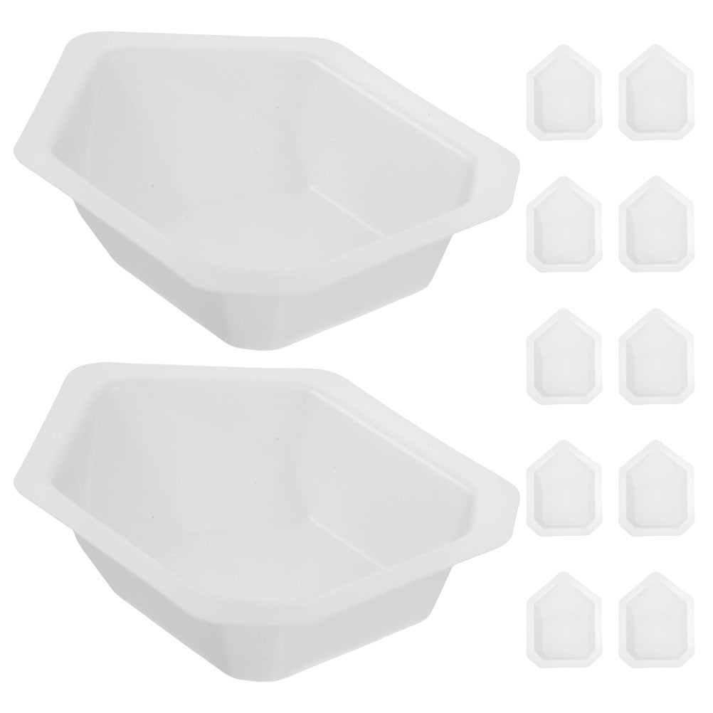 10 Pcs Plastic Laboratory Equipment Supplies Weighing Vessel Liquid ...