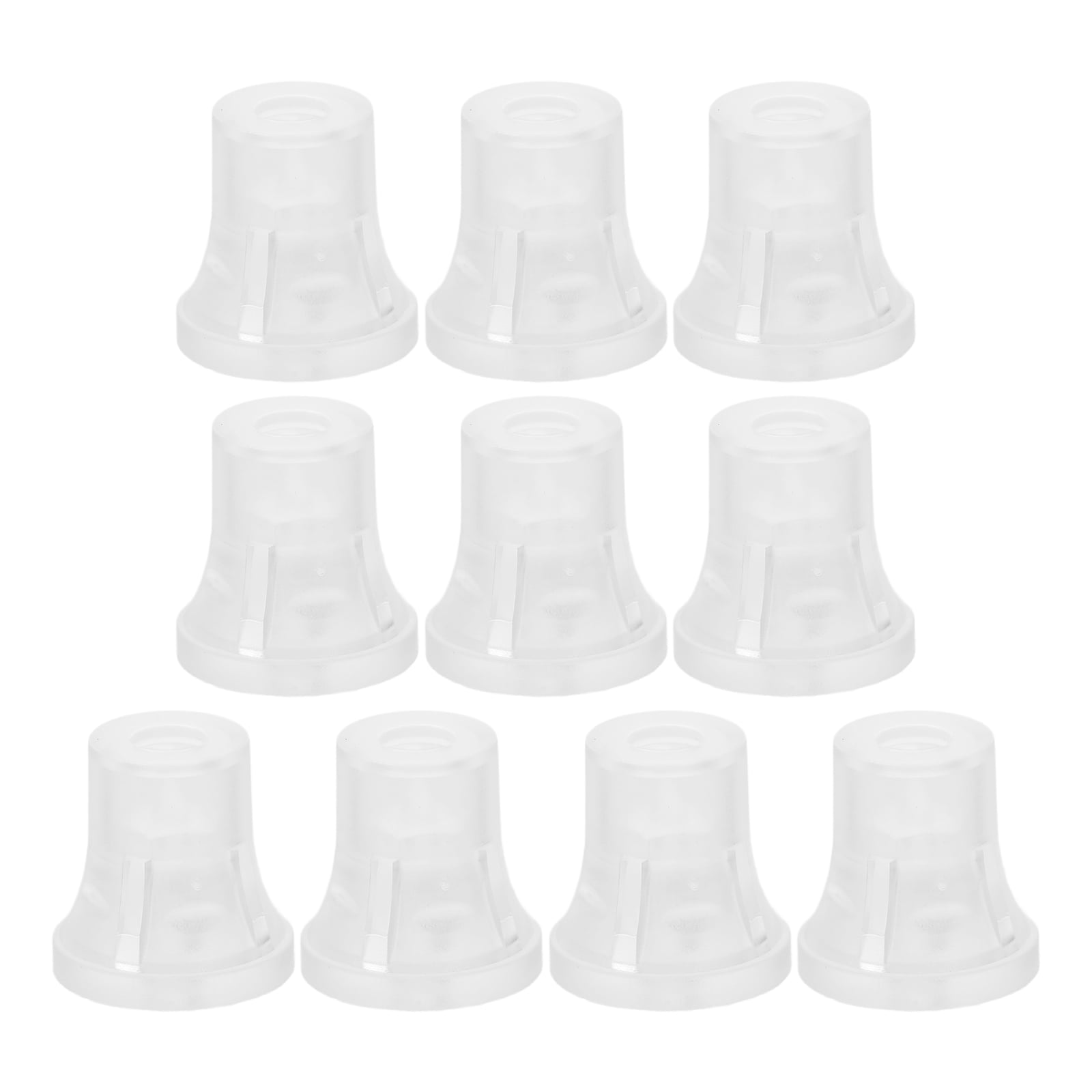 10 Pcs Plastic Washers Spacers Glass Railing Standoff Transparent ...