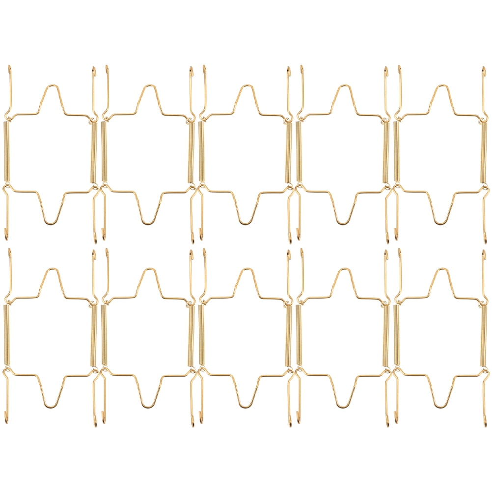 10 Pcs Plate Stand Display Shelves Plate Carrier Hanger Plate Holders ...