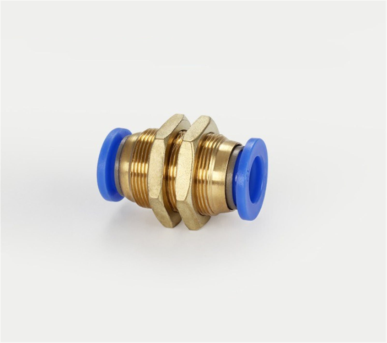 10 Pcs Pneumatic Bulkhead Straight Push In Quick Fitting Connector ...