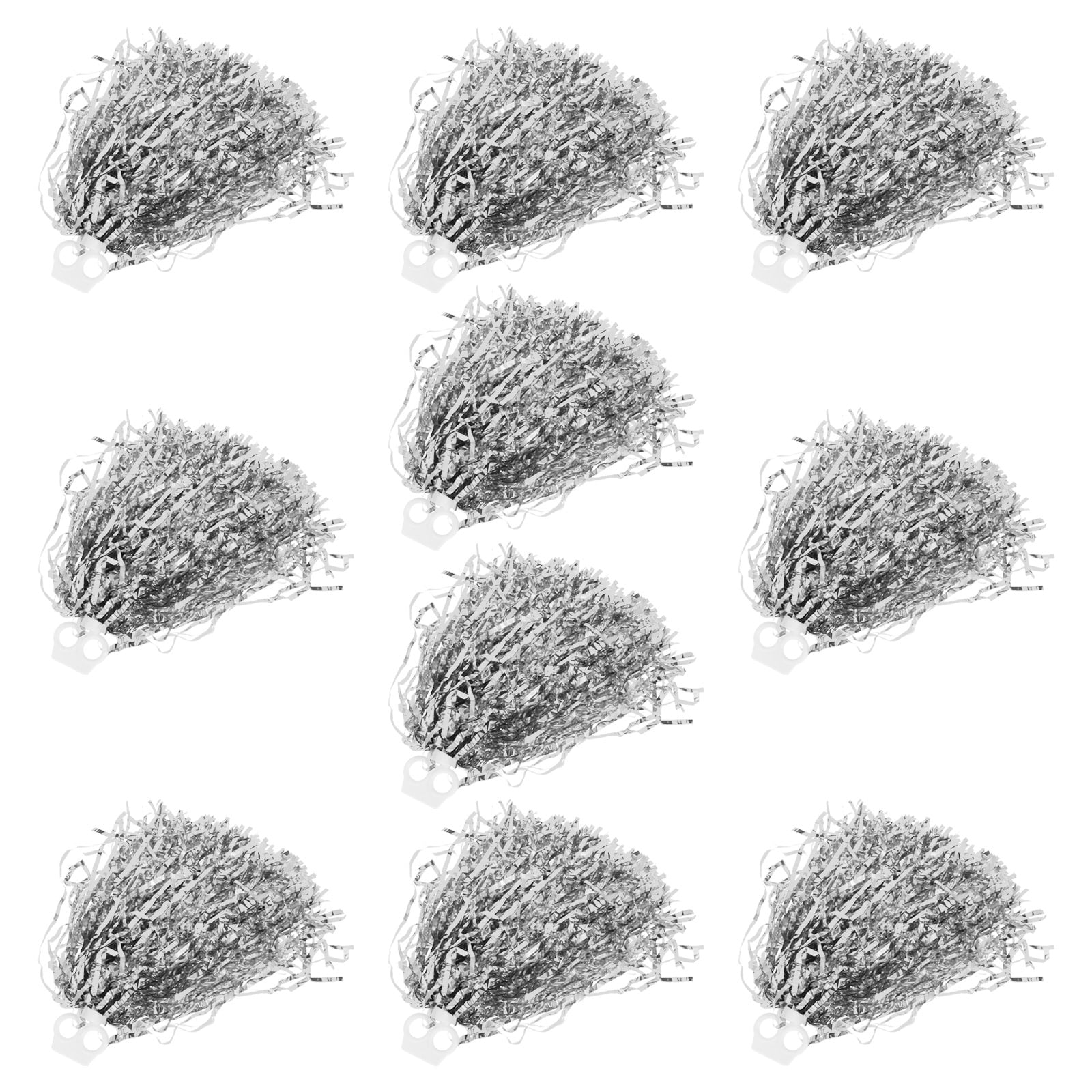 10 Pcs Pompoms Cheerleader Cheerleading Bulk Fluffy Performance Props ...
