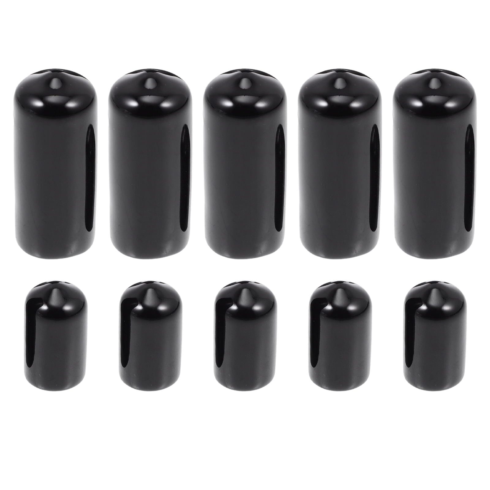 10 Pcs Pool Cue Tips Small Head Stick Leather Case Parts Snooker Covers ...
