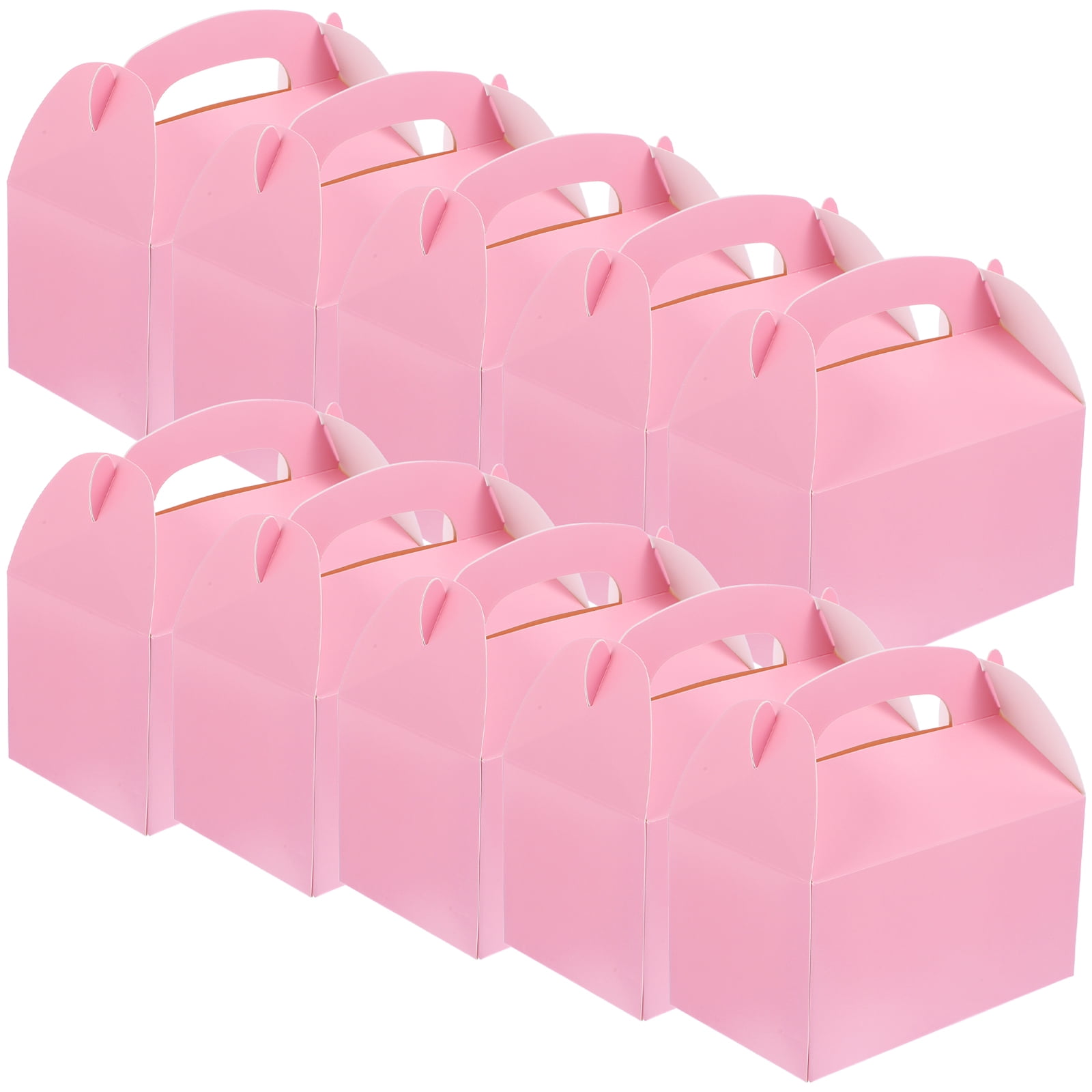 10 Pcs Portable Cake Carton Cookie Boxes Candy Bags for Birthday Party ...