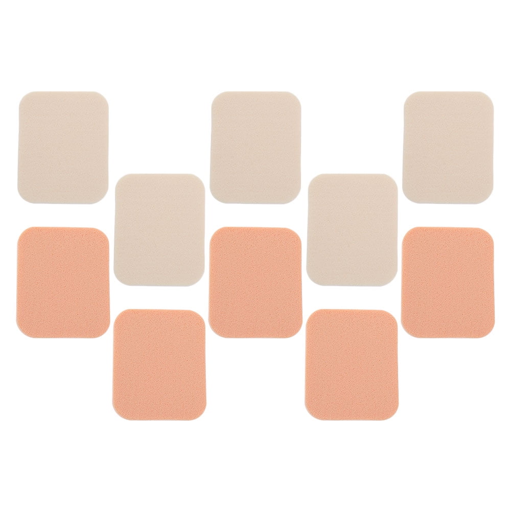 10 Pcs Portable Facial Makeup Pad Cotton Pads for Face Powder Puff Dewy ...