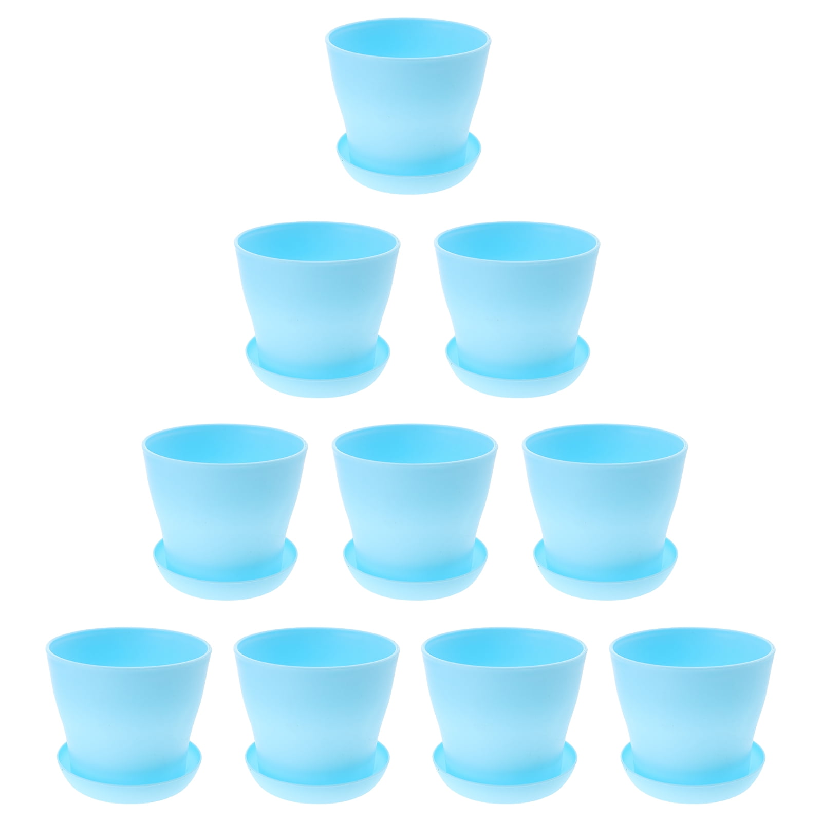 10 Pcs Pots for Plants Propagation Desktop Flower Planting Plastic ...