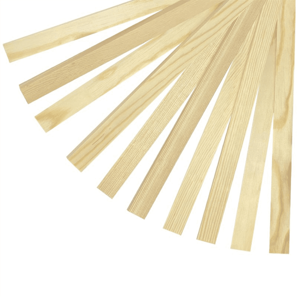 10 Pcs Pottery Teaching Rolling Mud Stick Guide 5 Size Wooden Rolling ...