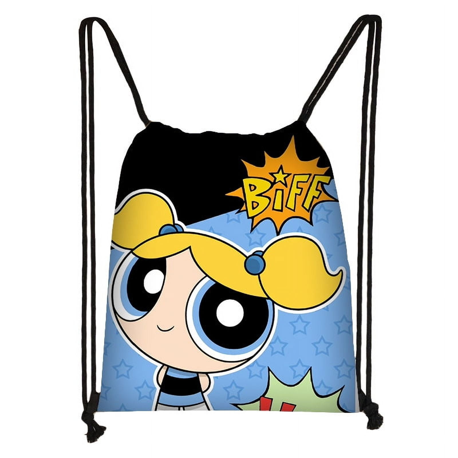 10 Pcs Power Girls Drawstring Bags Power Girls Birthday Party ...