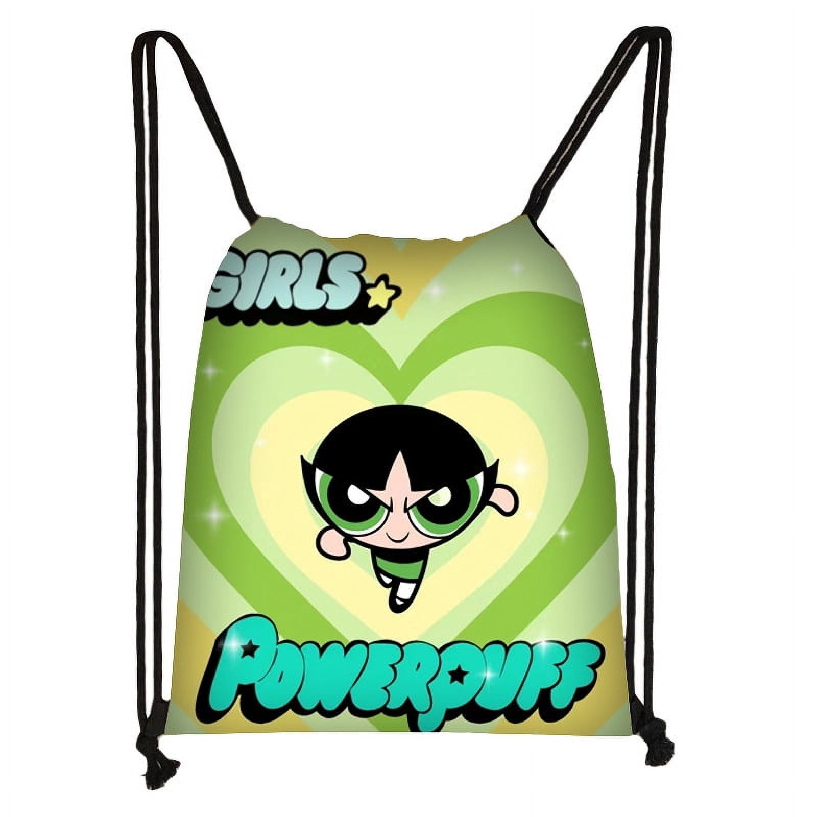 10 Pcs Power Girls Drawstring Bags Power Girls Birthday Party ...