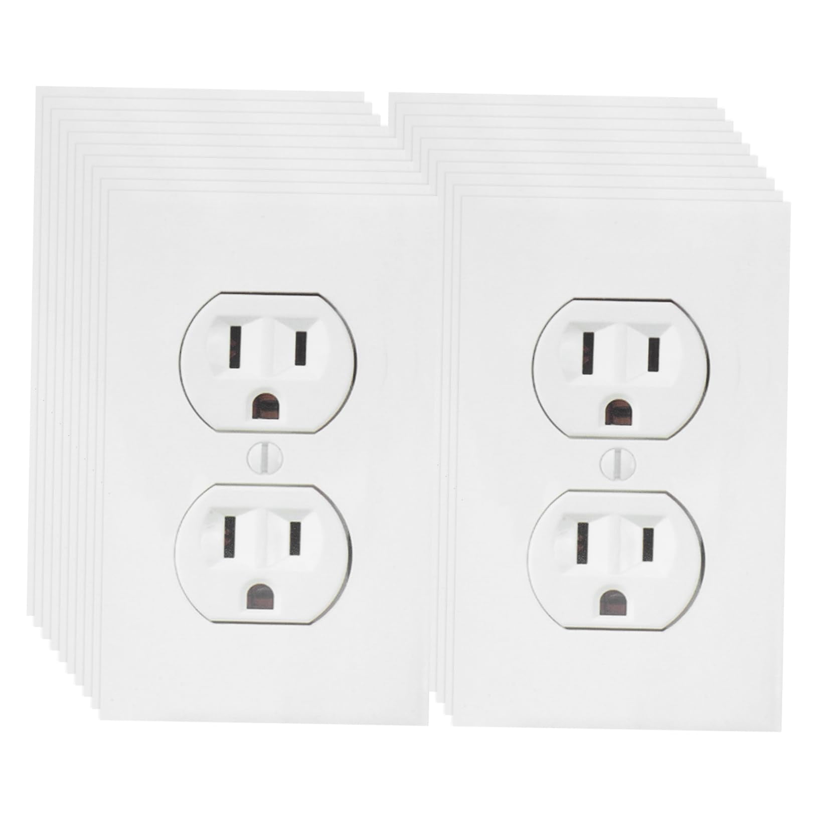 10 Pcs Pretend Electrical Outlet Decal Stickers High-Resolution ...