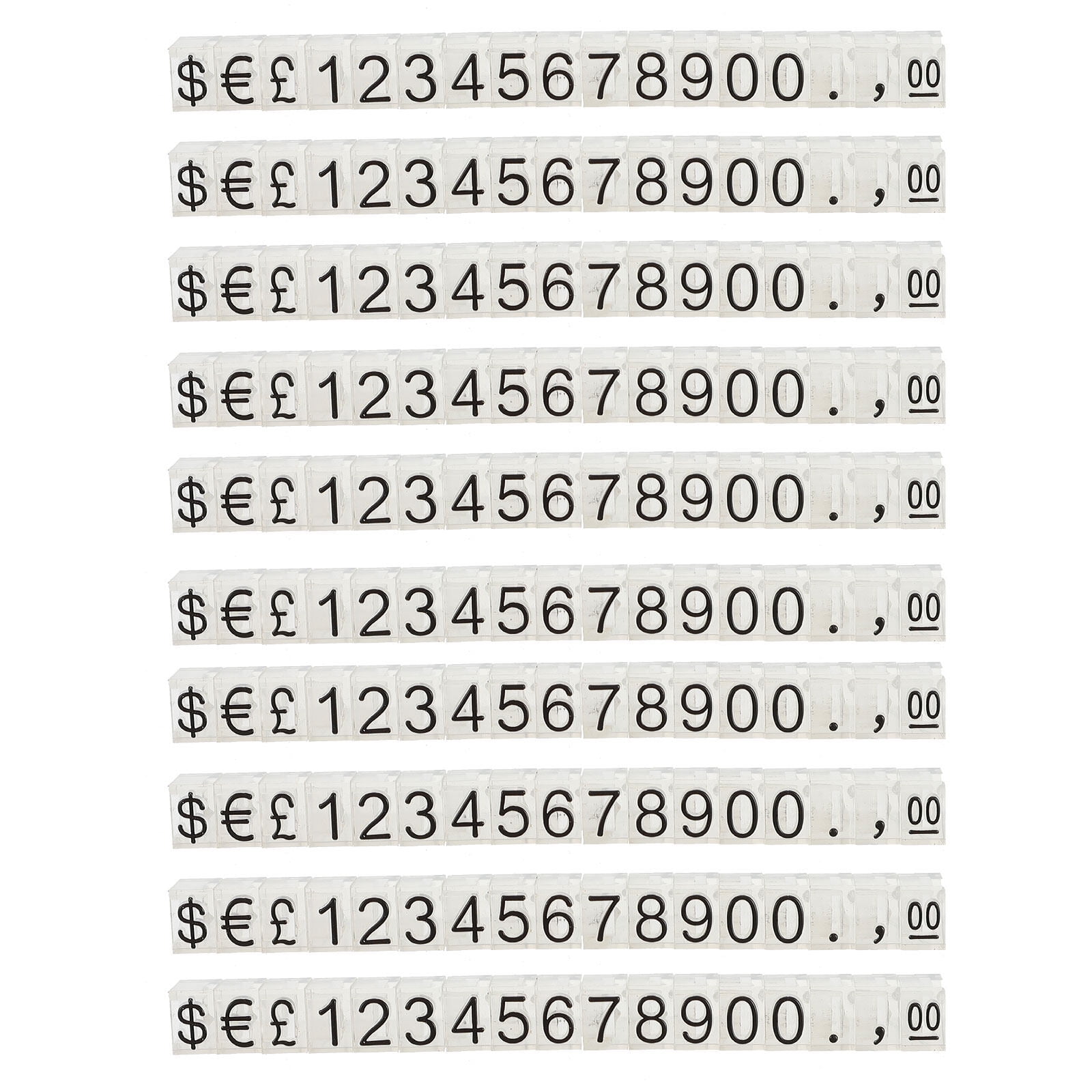 10 Pcs Price Tag Labels Price Signs for Store Shopping Mall Price Signs ...