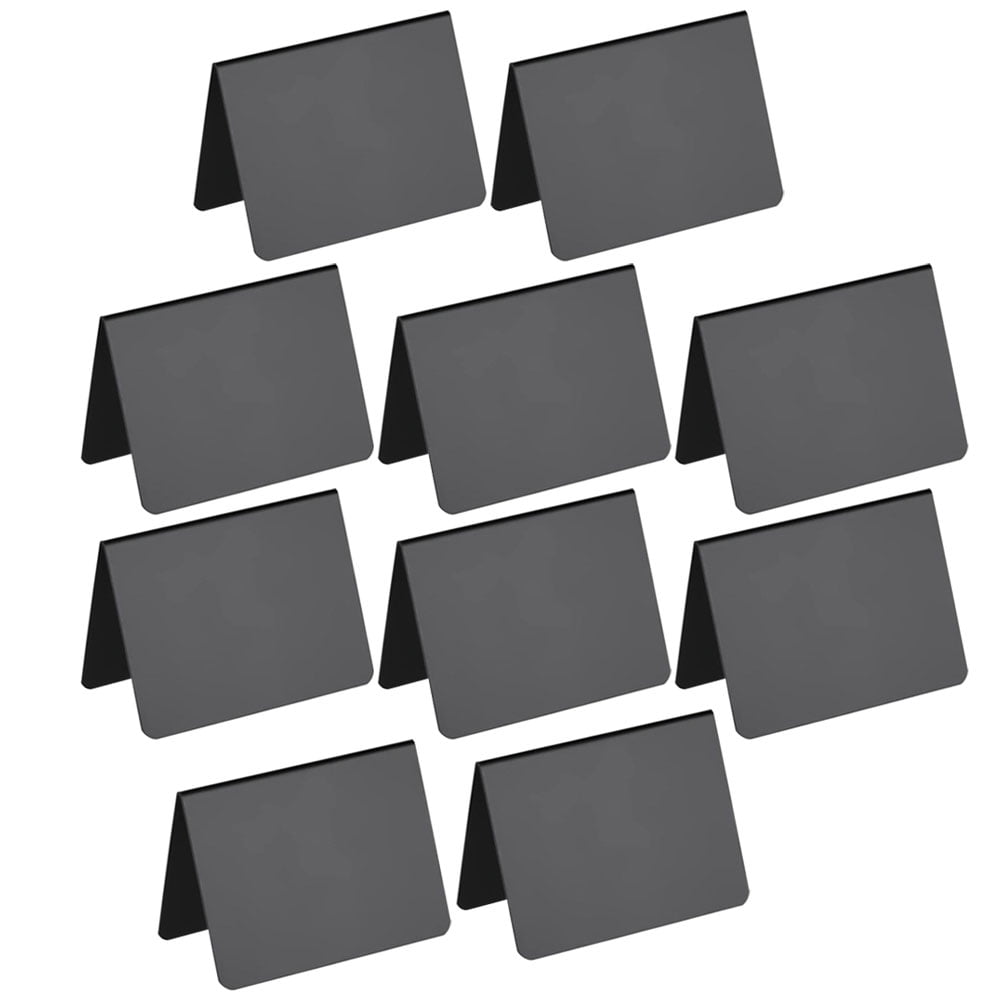 10 Pcs Price Tag Writing Board Emblems Tabletop Chalkboard Signs ...