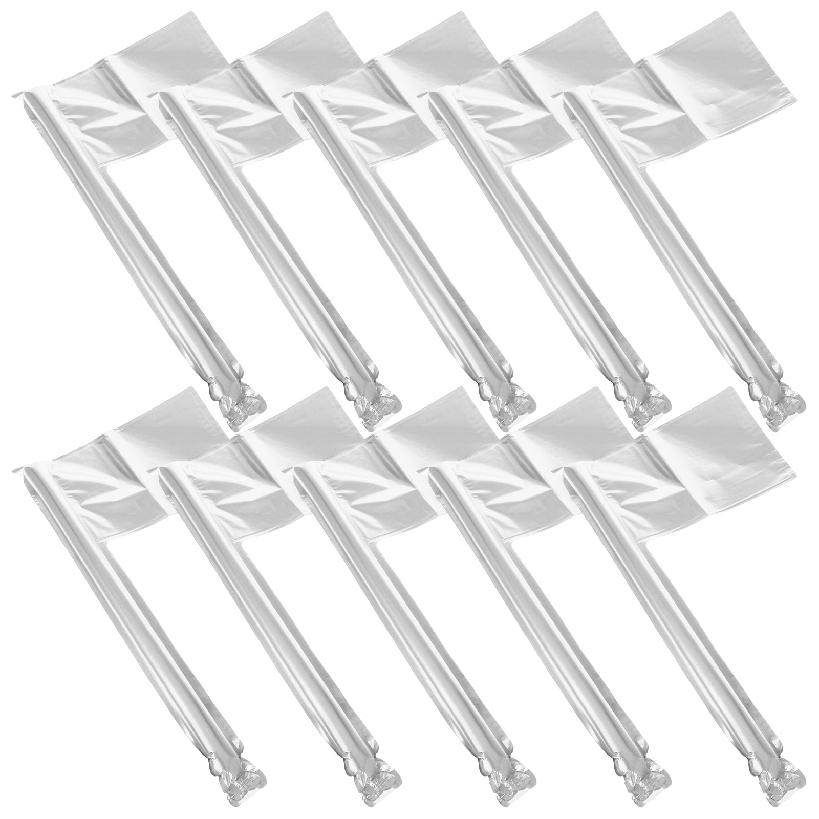 10 Pcs Product Hamster Hand Wave Flag Balloon 35.00X17.00X0.20CM Silver ...