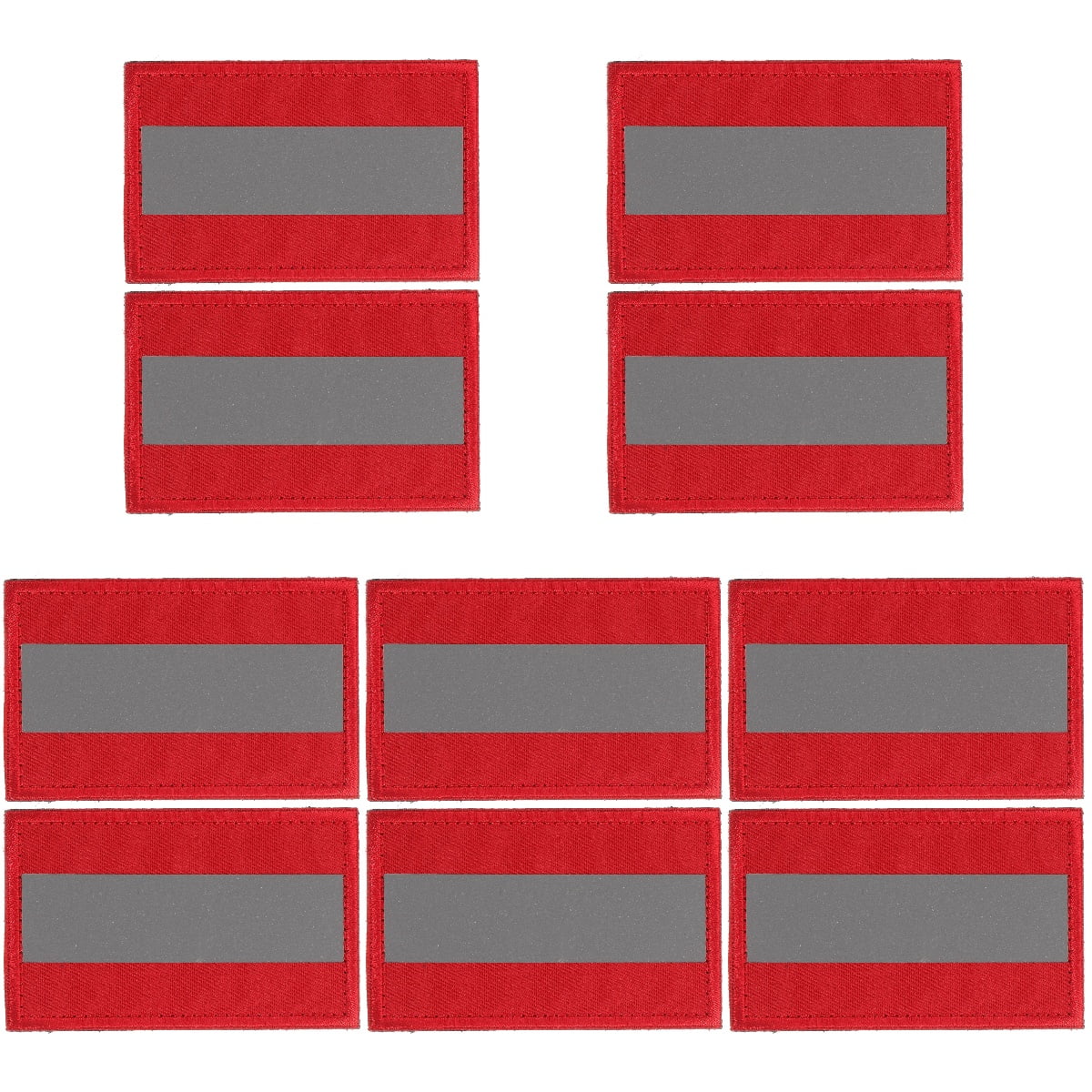 10 Pcs Professional Clothing Safety Patch Outdoor Clothes Reflective ...