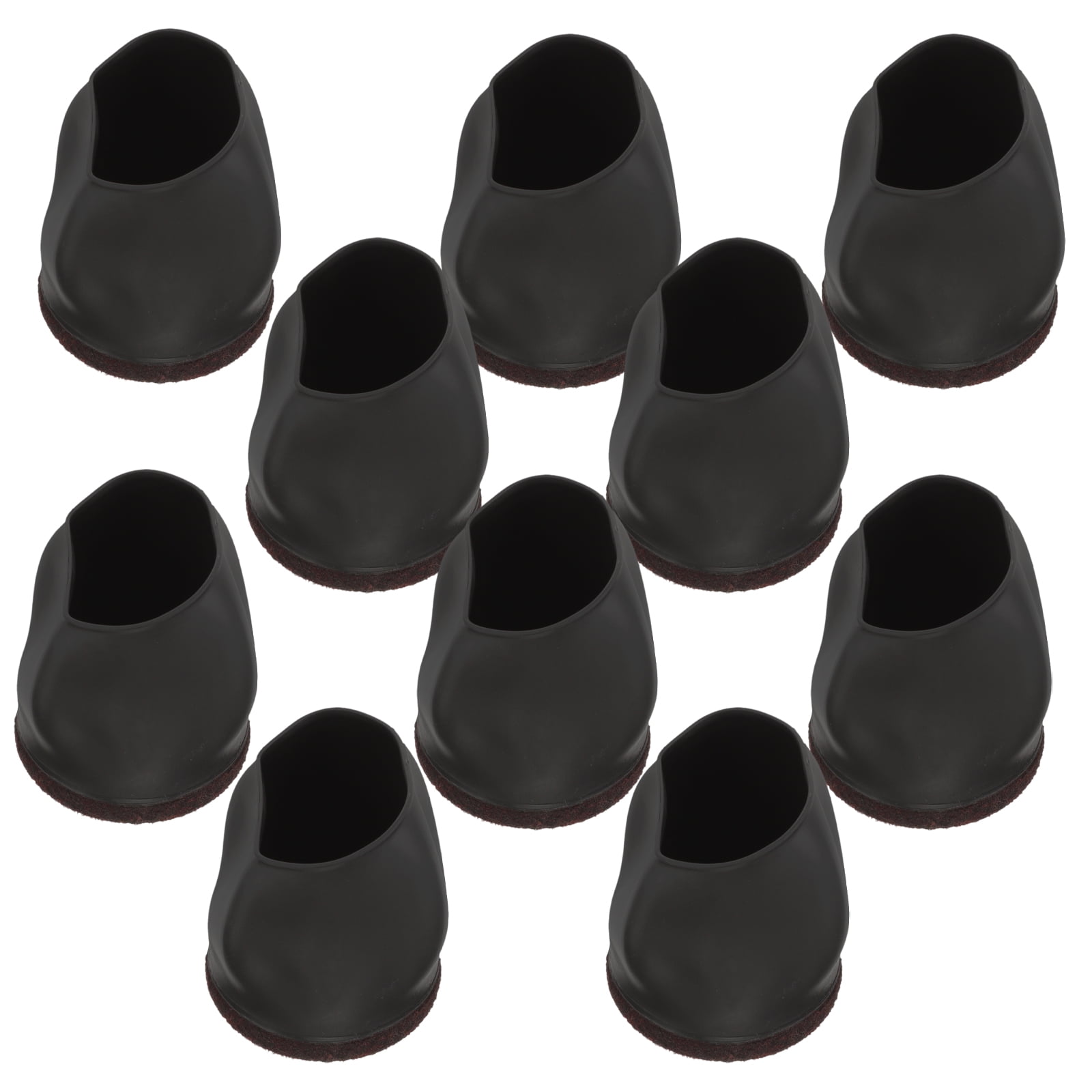 10 Pcs Pulley Chair Foot Covers Chairs Furniture Wheel Stopper Caster ...