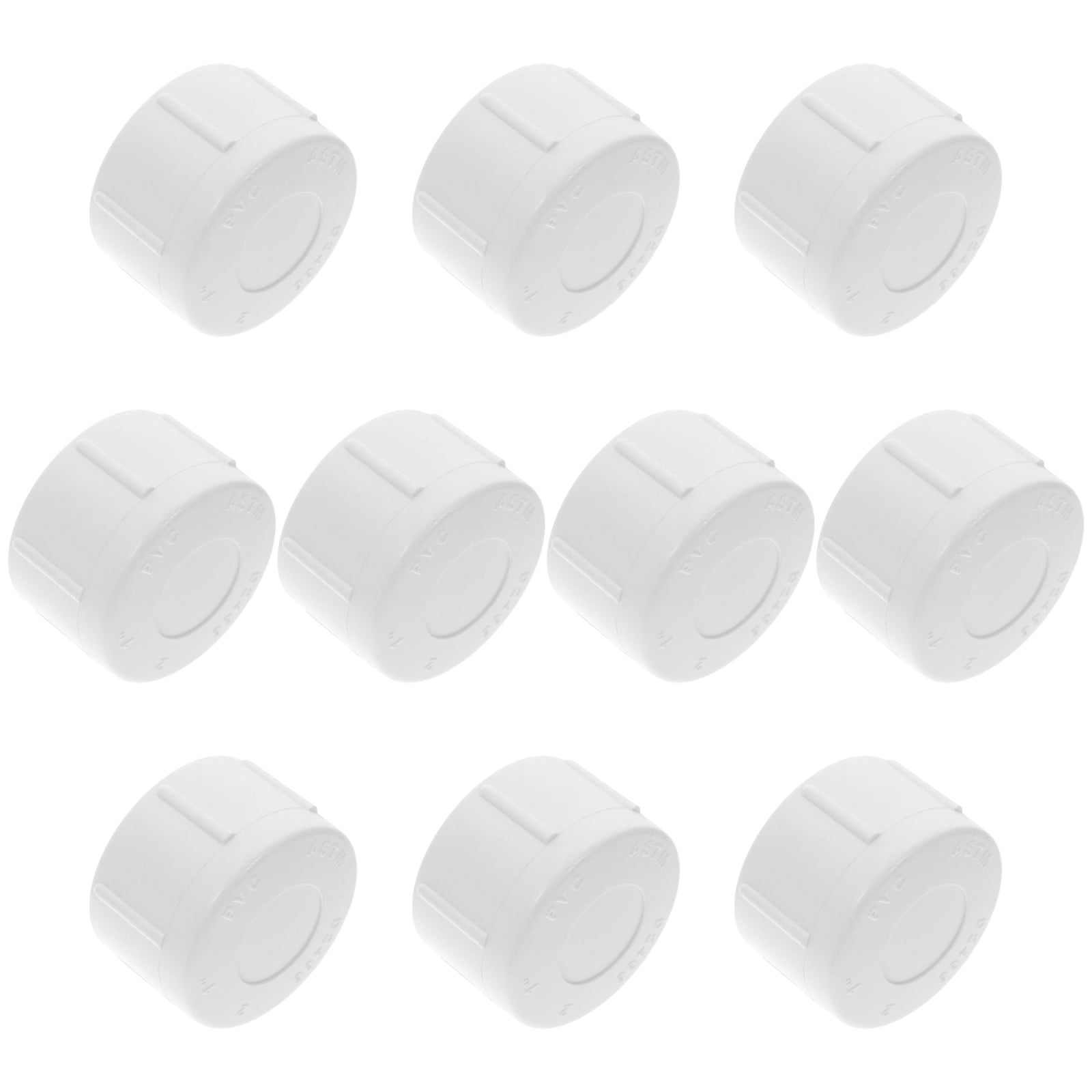 10 Pcs Pvc Pipe Cap Garden Hose Caps and Plugs Sequin Power Supply ...
